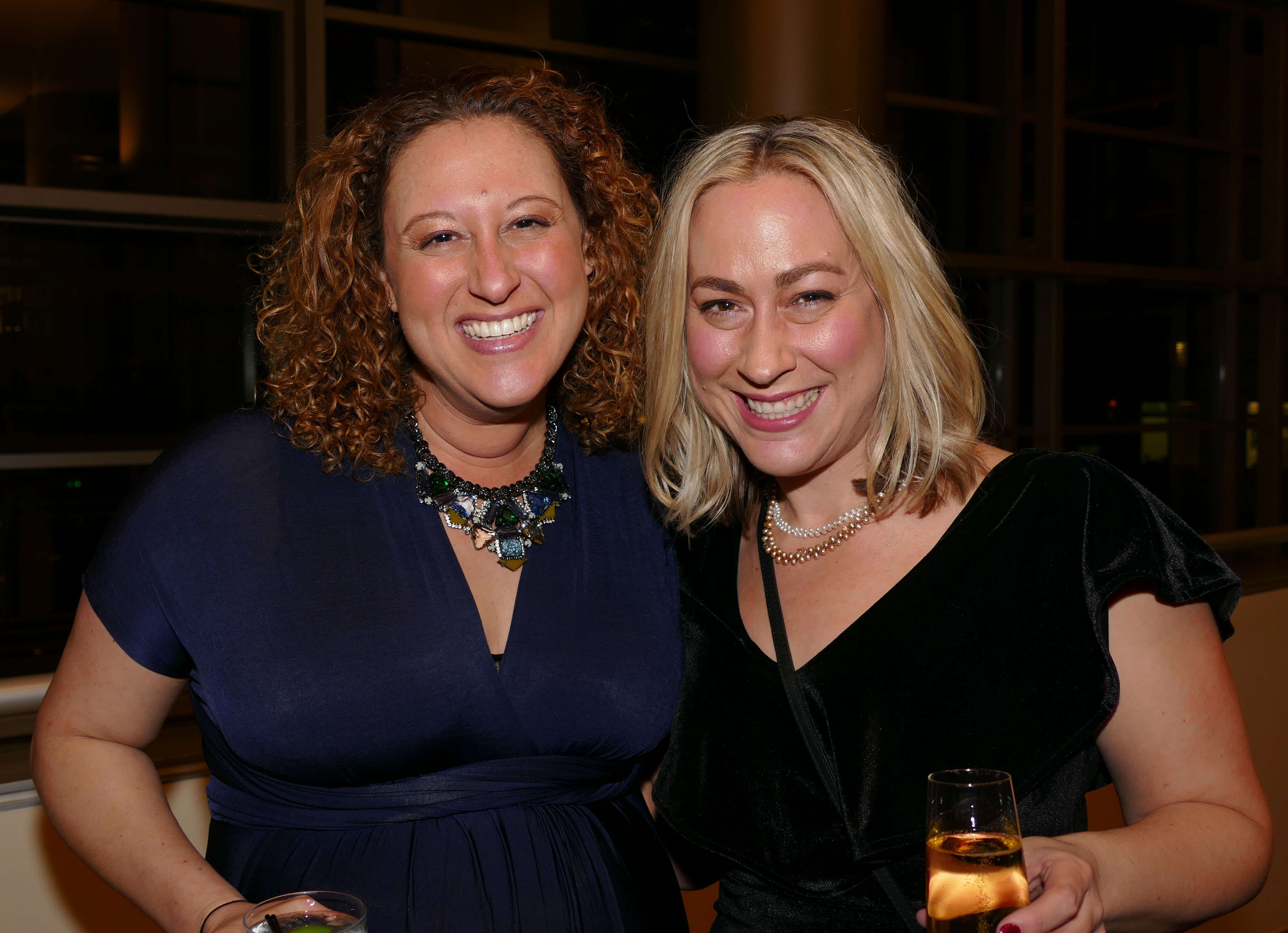 Cori Streetman, left, and Sarah Hogan of Barefoot PR