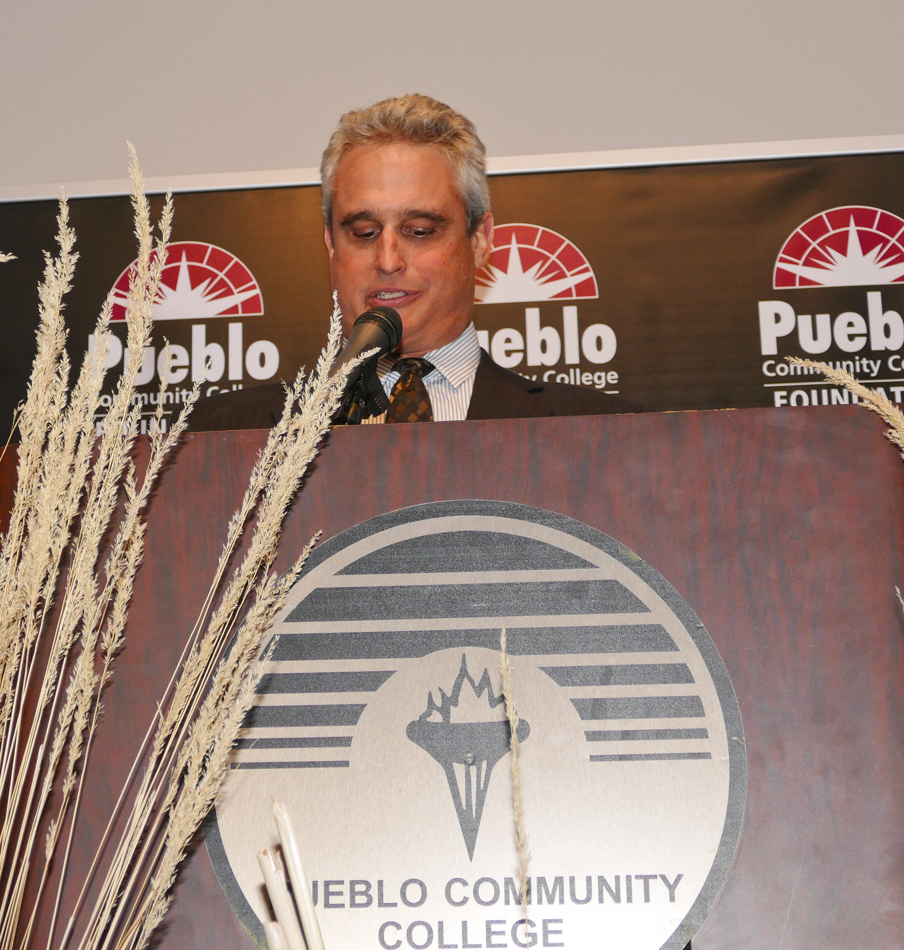 Dan DeRose says a few words