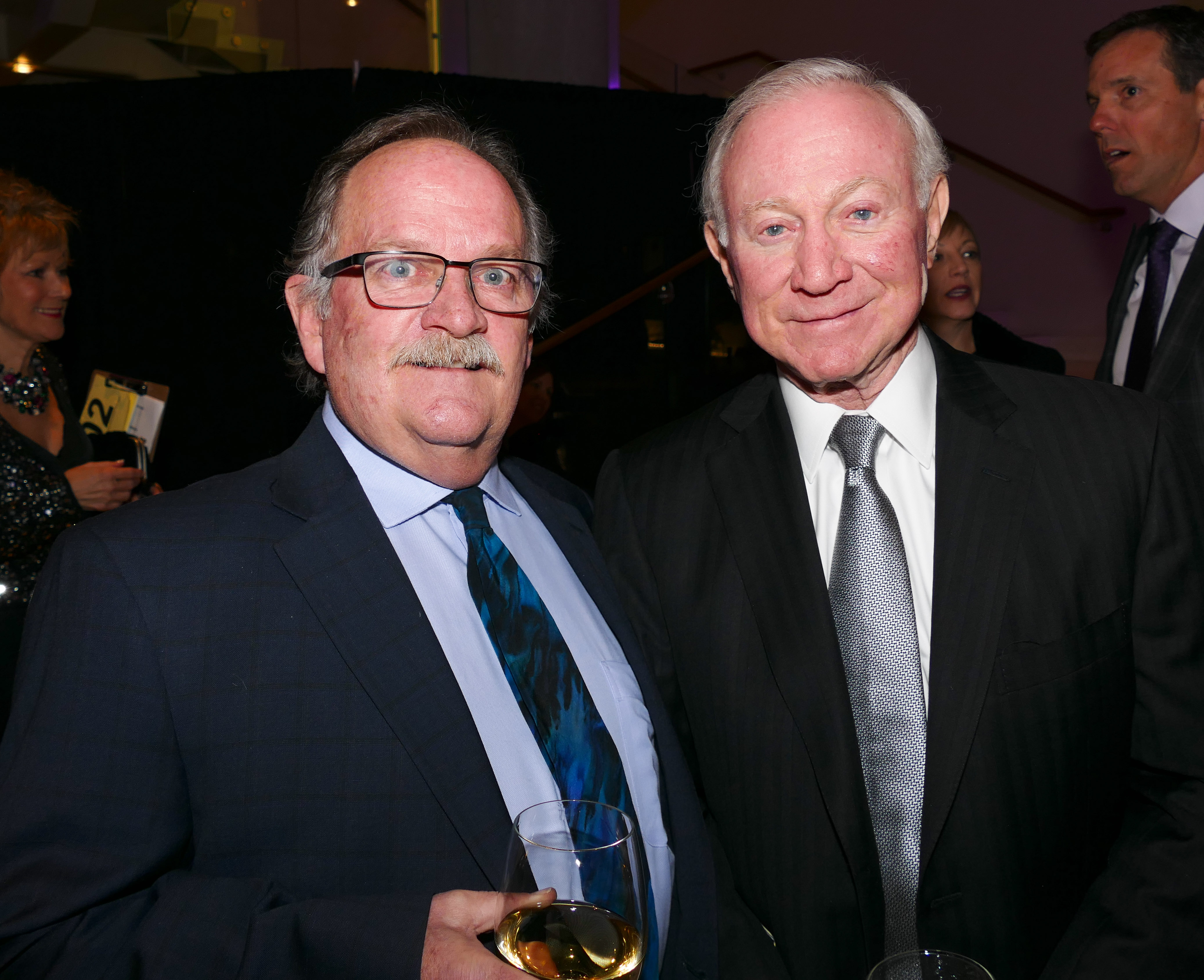 Mike Copp, left, and Larry Mizel