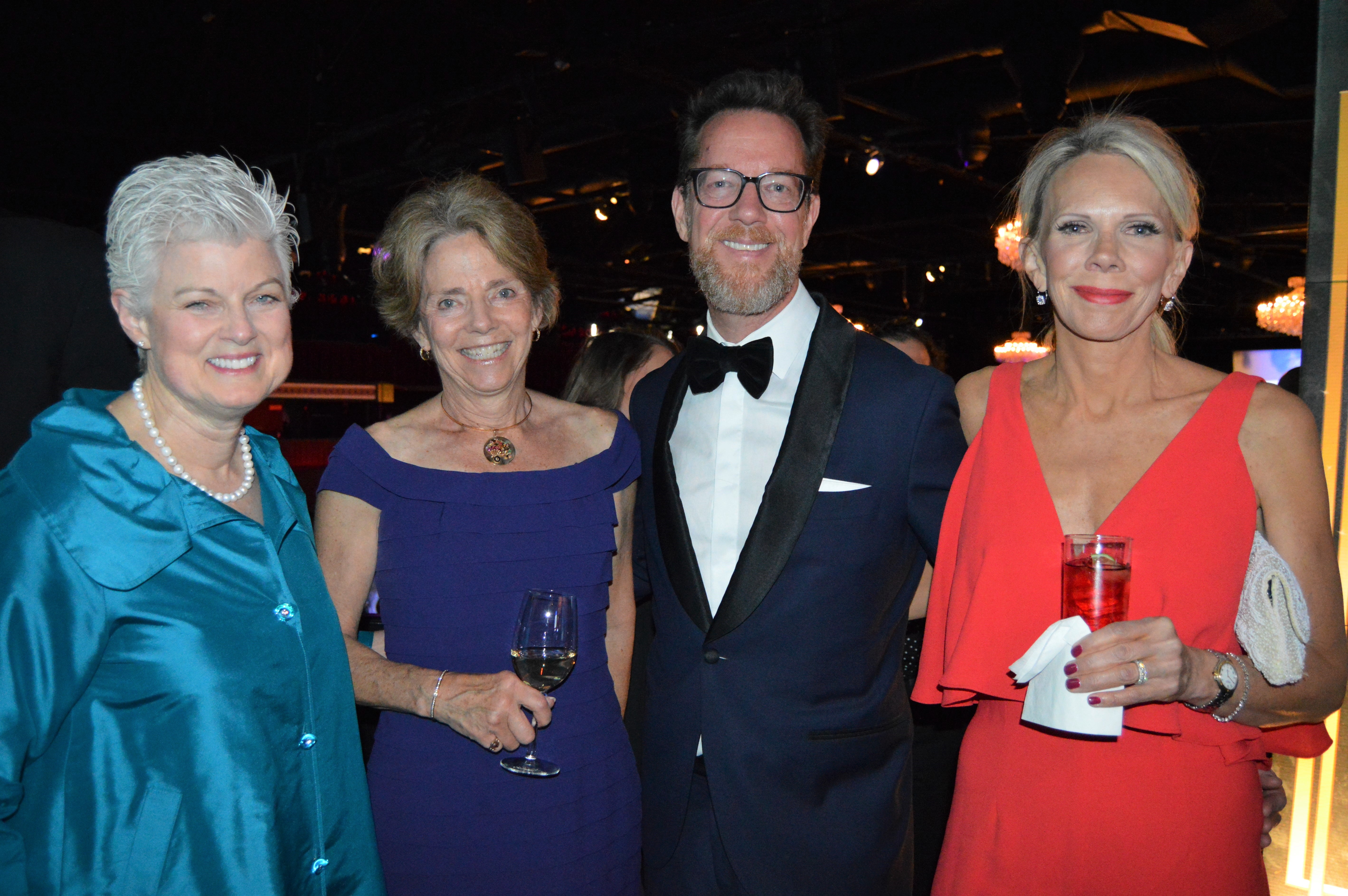 (l to r): Dr. Jody Mathie, Nan Eklund, and Bill and Kim Myers