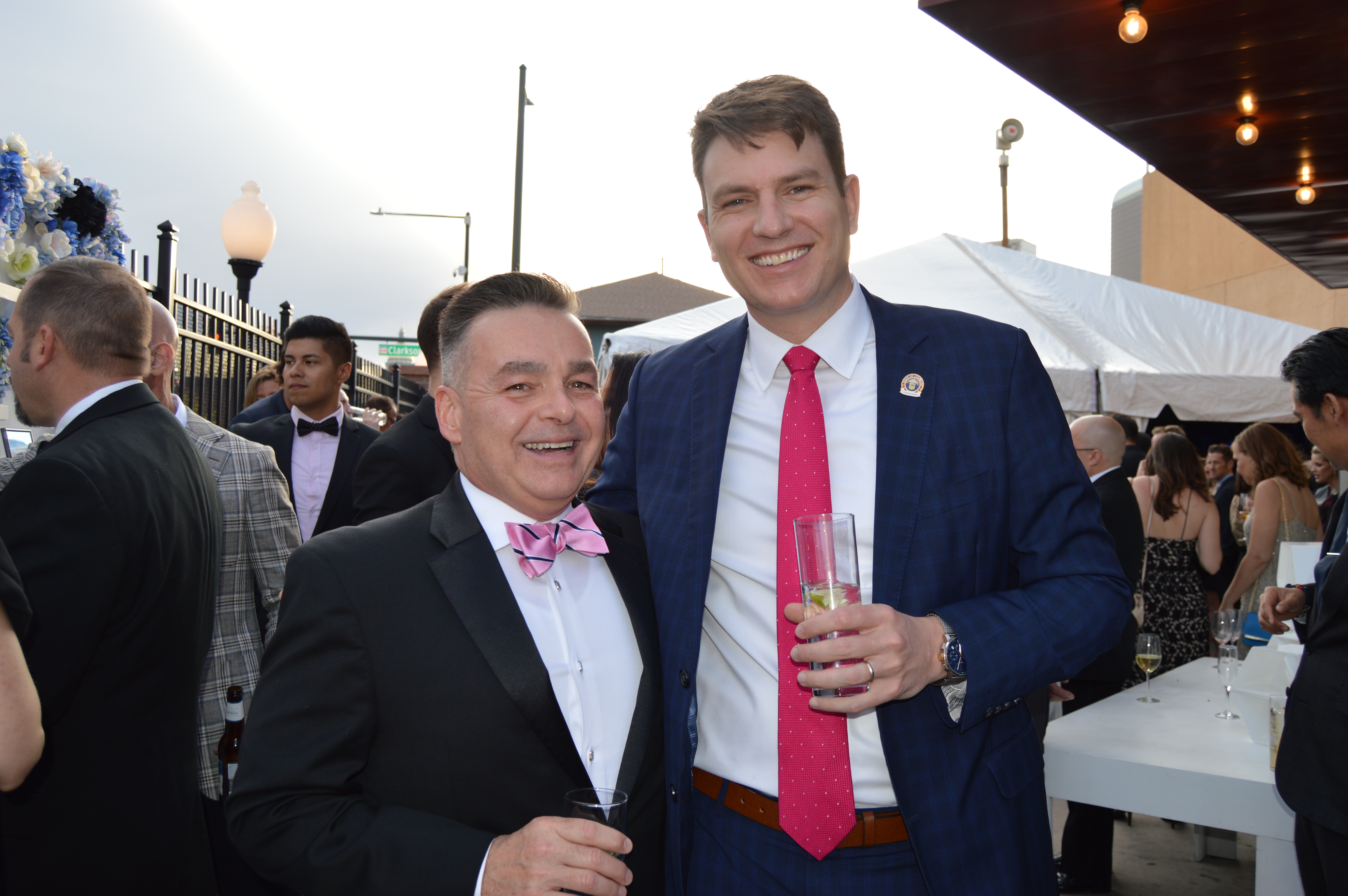 David Wagner (left) and Alec Garnett