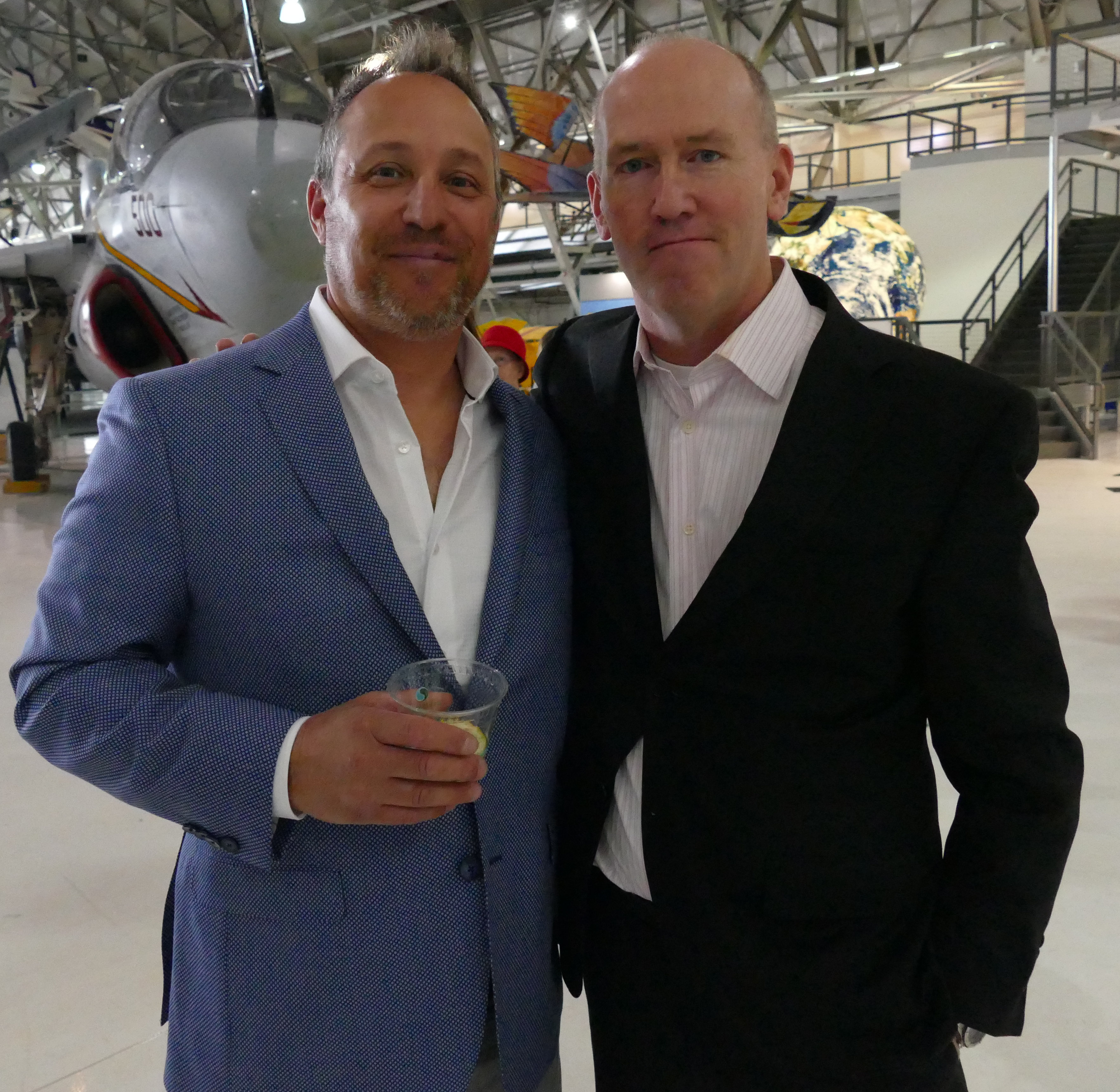 Dale DeLeo, left, and Dr. Max Mitchell