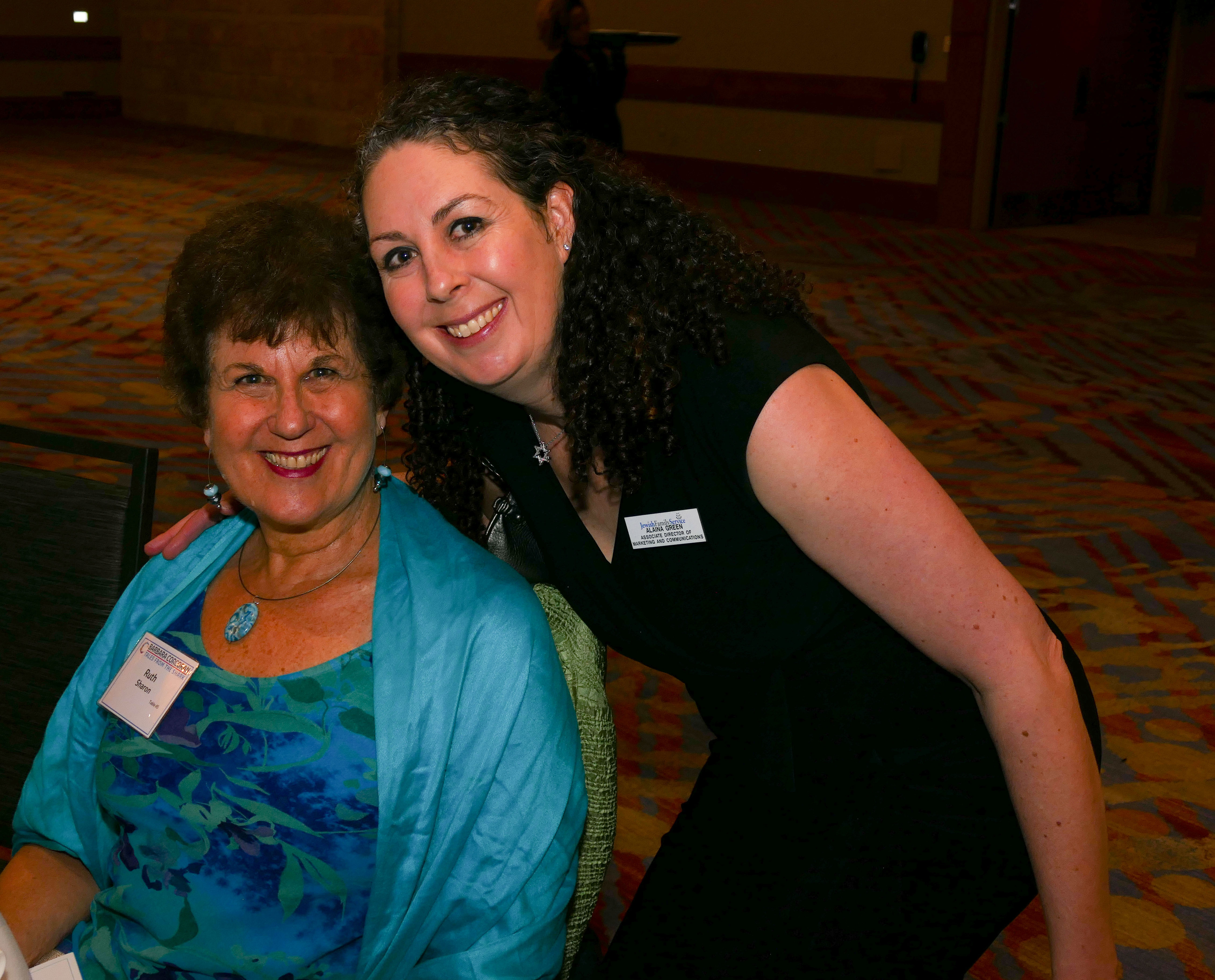 Ruth Sharon and her daughter, JFS Assoc. Director of Marketing ...