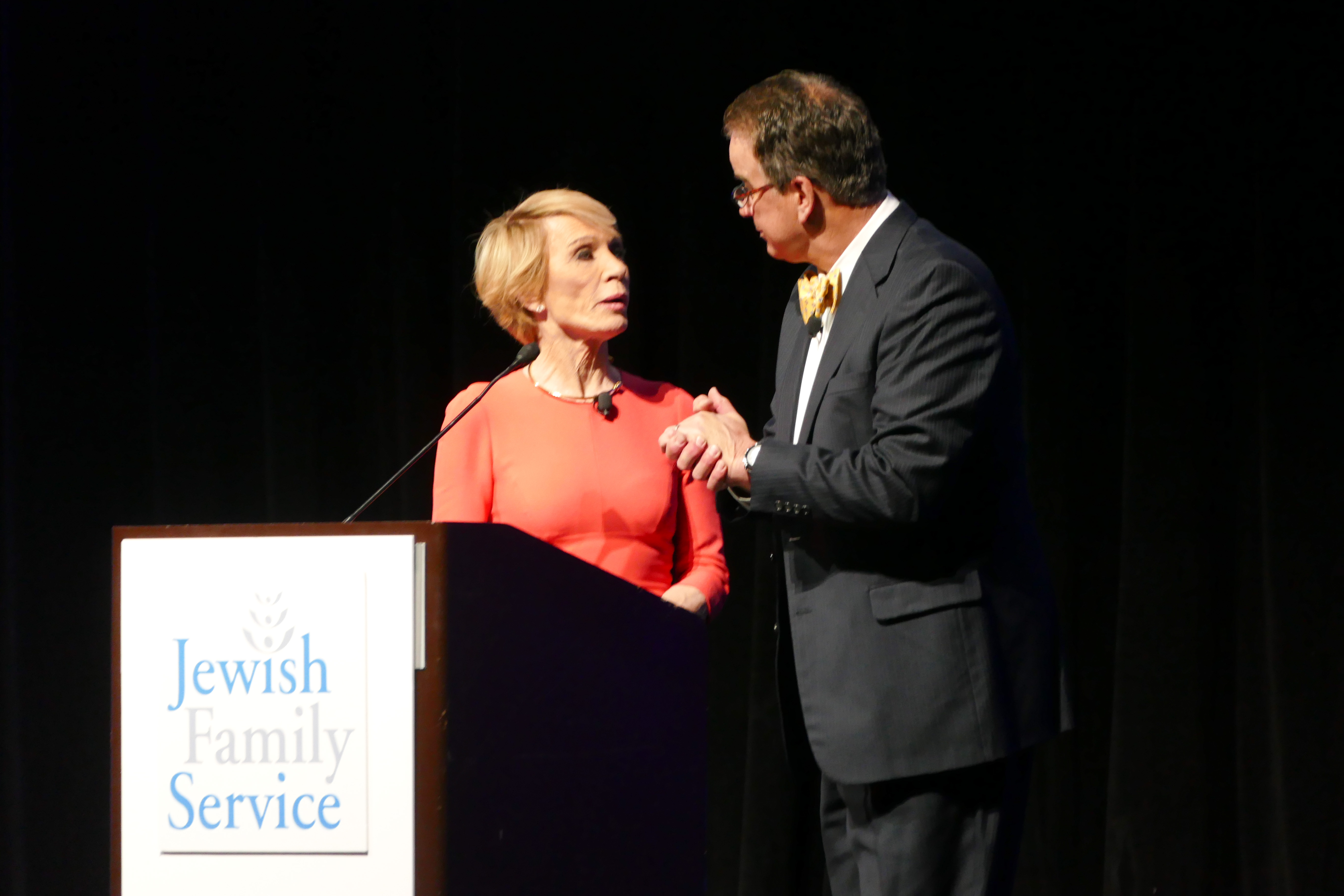 Barbara Corcoran and Jim Benemann wrap up the program
