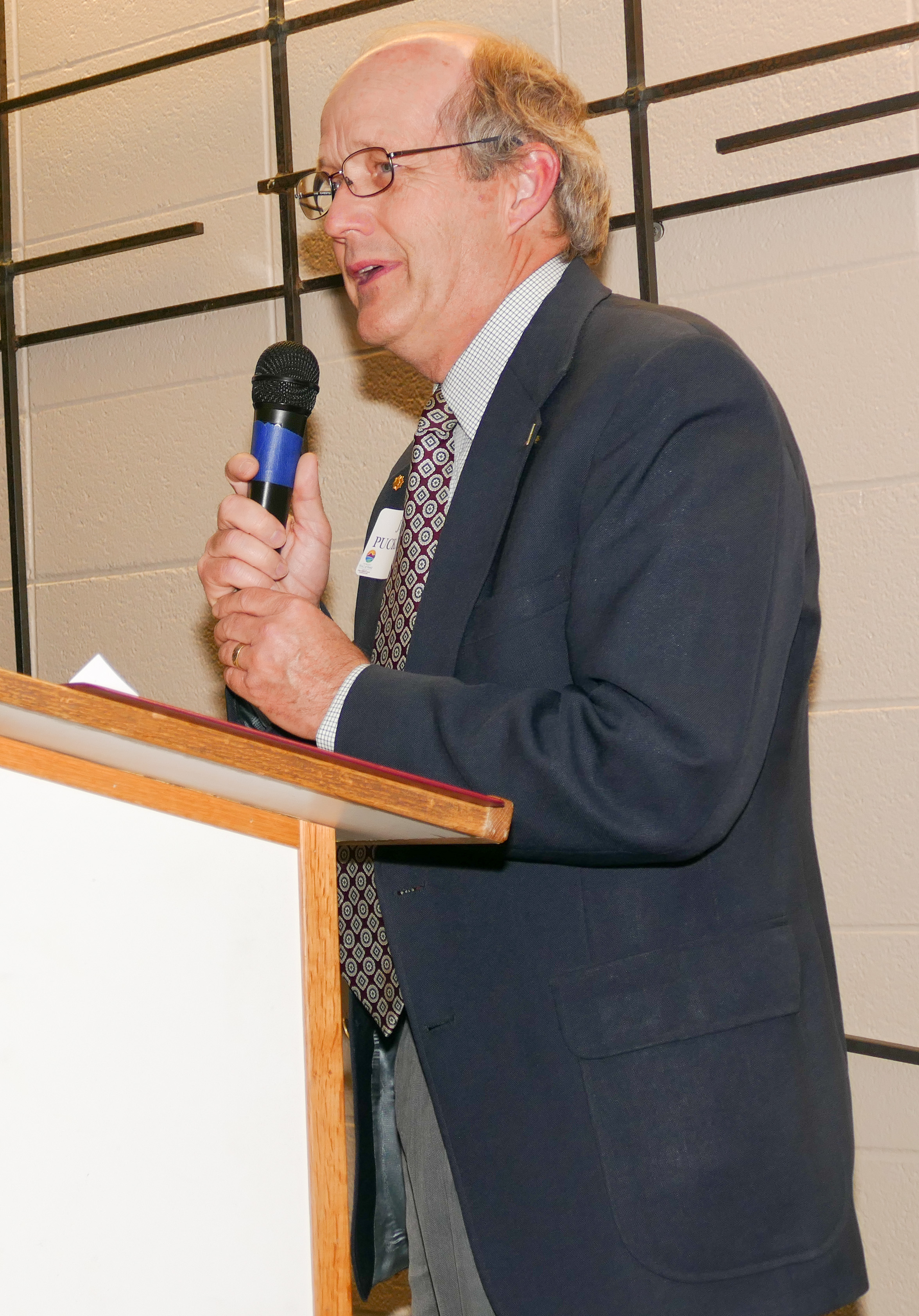 Dr Jim Puckette came from Oklahoma State University to introduce Tiny