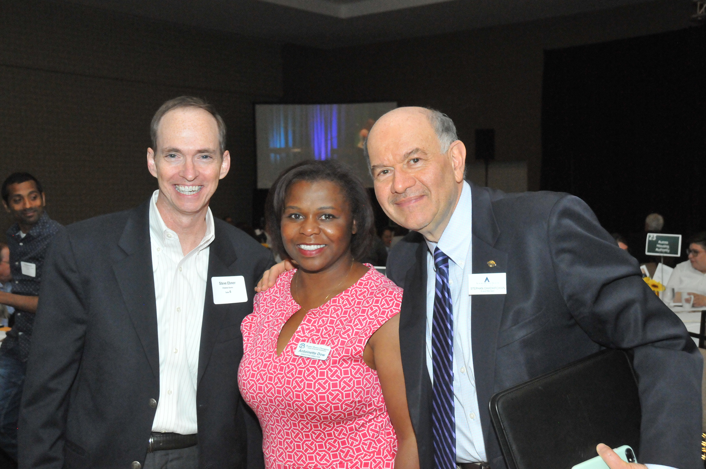 Steve Ebner, Antoinette Dow, Stephan Ghadiafchian of Citywide Banks