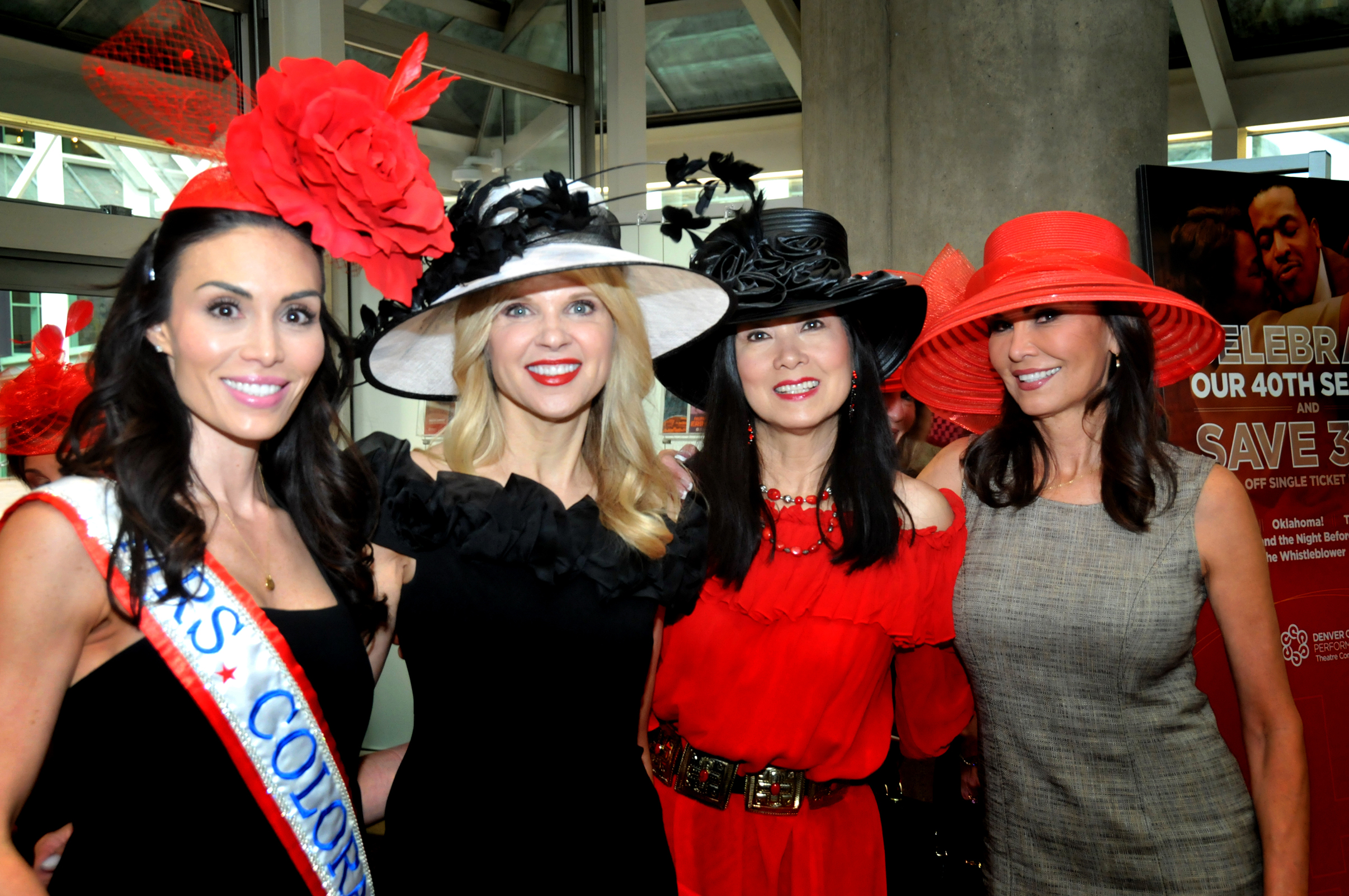 Mrs. Colorado Lauren Campbell, Kim Hubbard, Wendy Weil, Patricia Montour