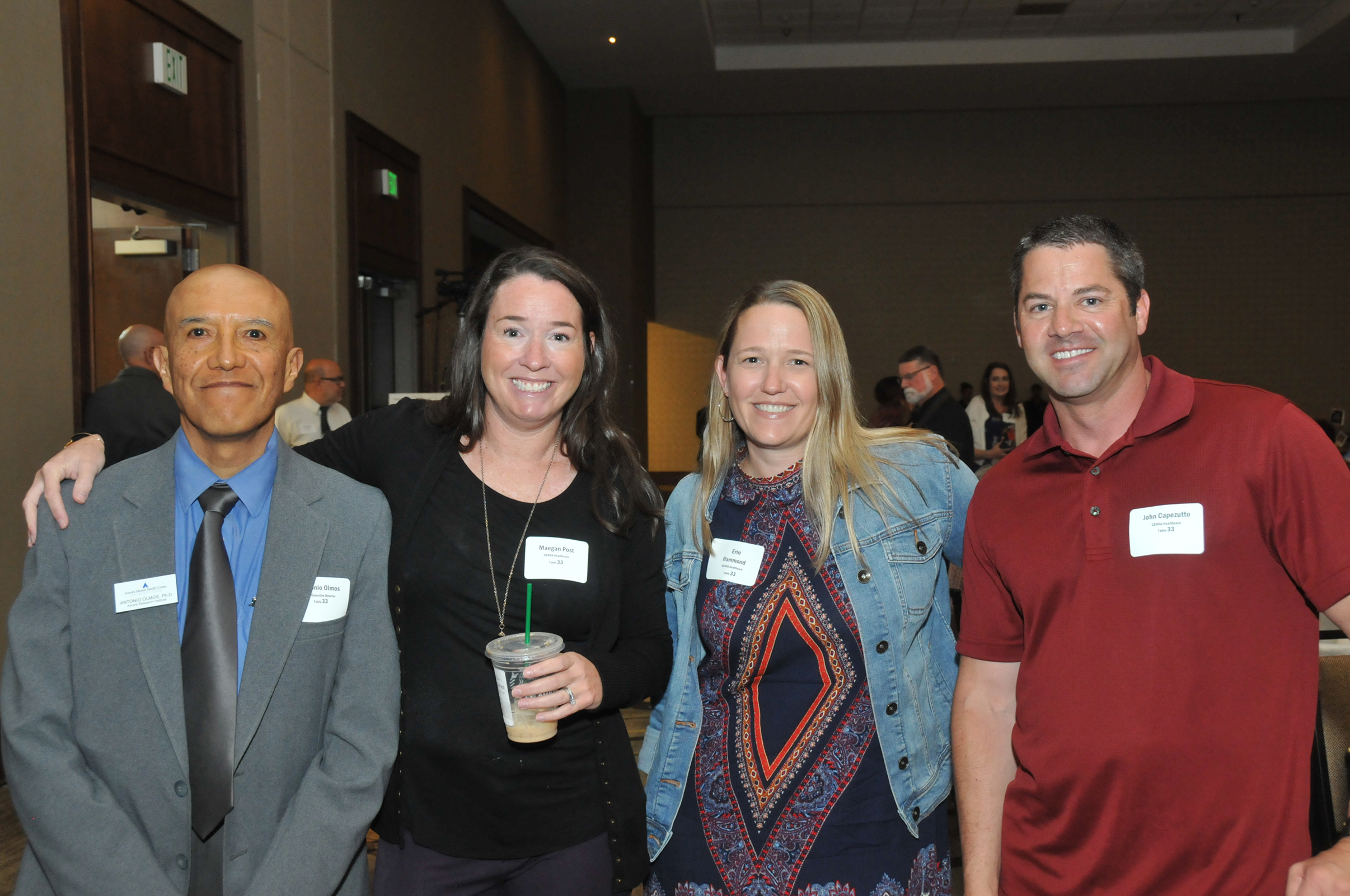Antonio Olmos, Maegan Post, Erin Hammond, John Capezzuto