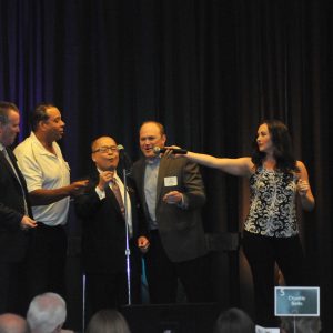 Steve Ebner, Antoinette Dow, Stephan Ghadiafchian of Citywide Banks