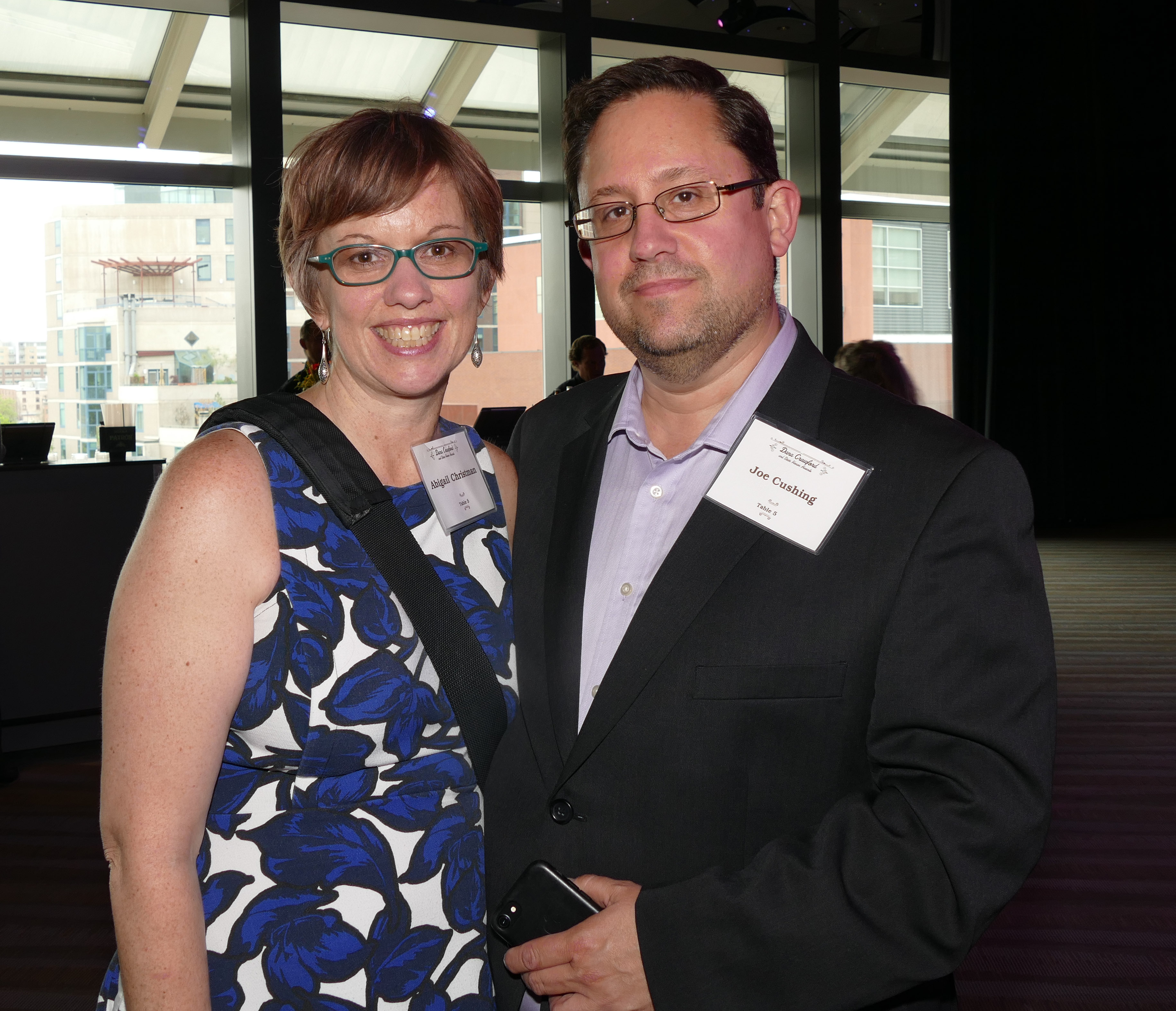 Abigail Christman and Joe Cushing