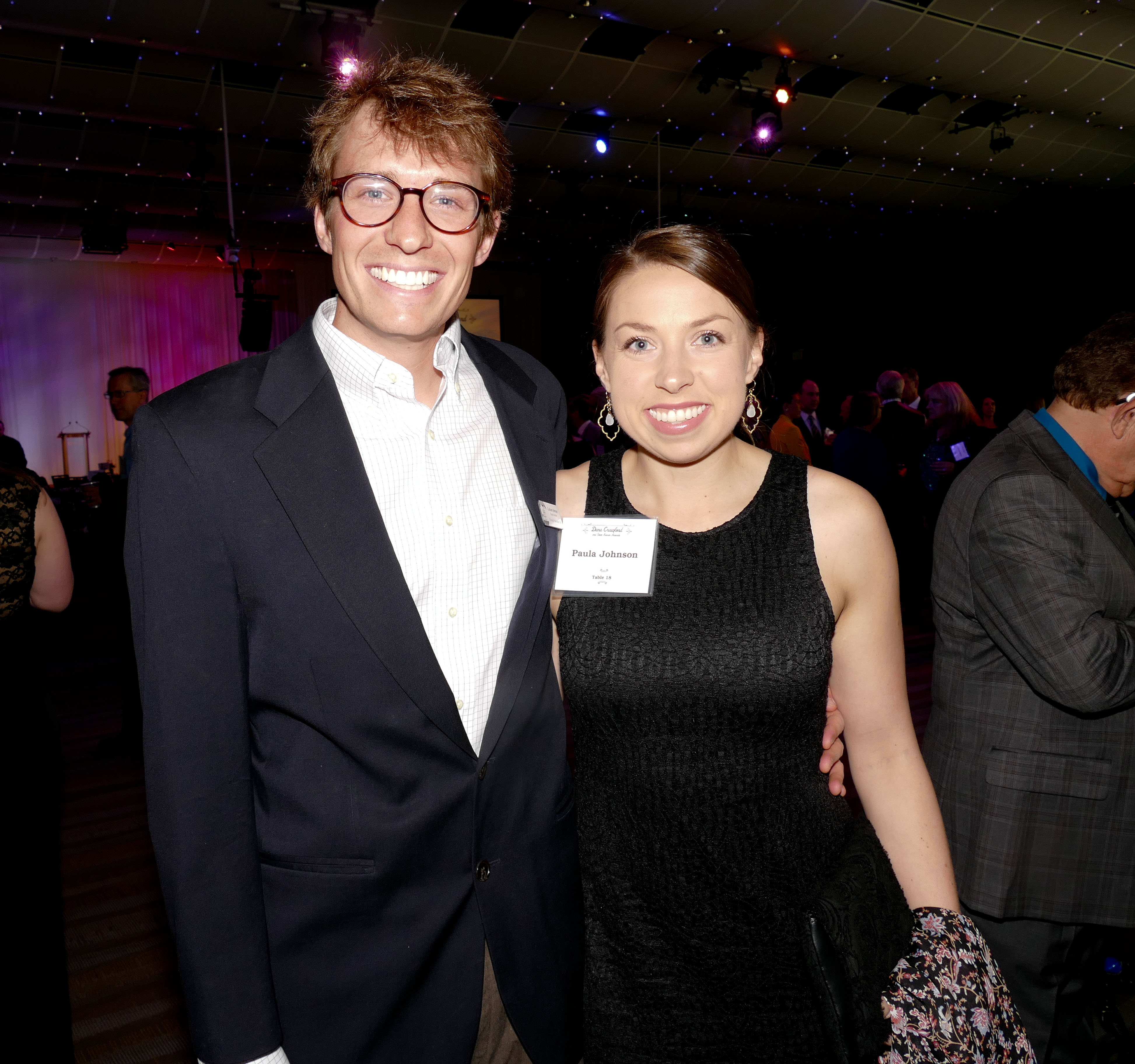 Graham and Paula Johnson (he's on the board)