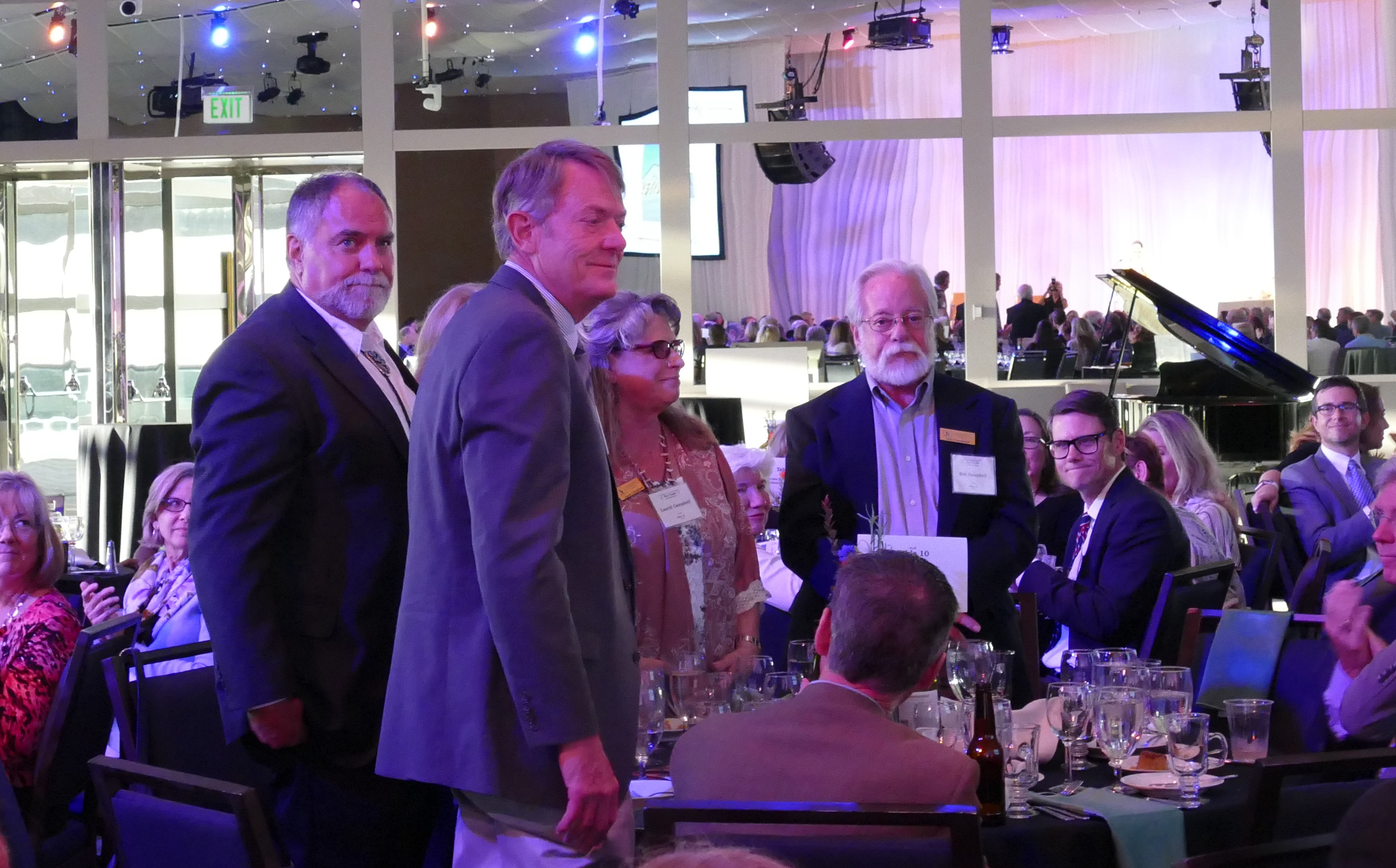 The contingent from the Goodnight Barn restoration project in Pueblo ...