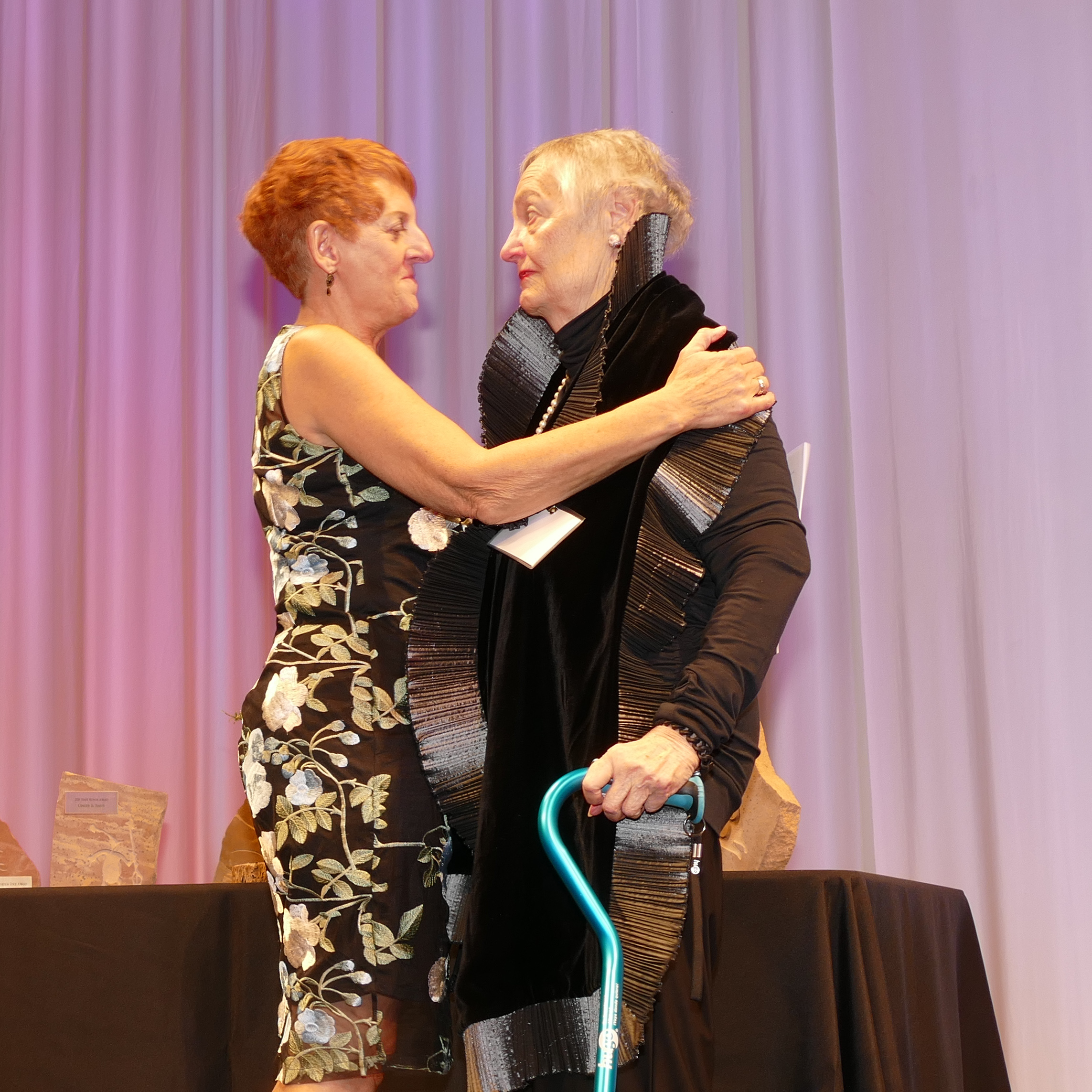 Two preservation icons: Rebecca Goodwin and Dana Crawford