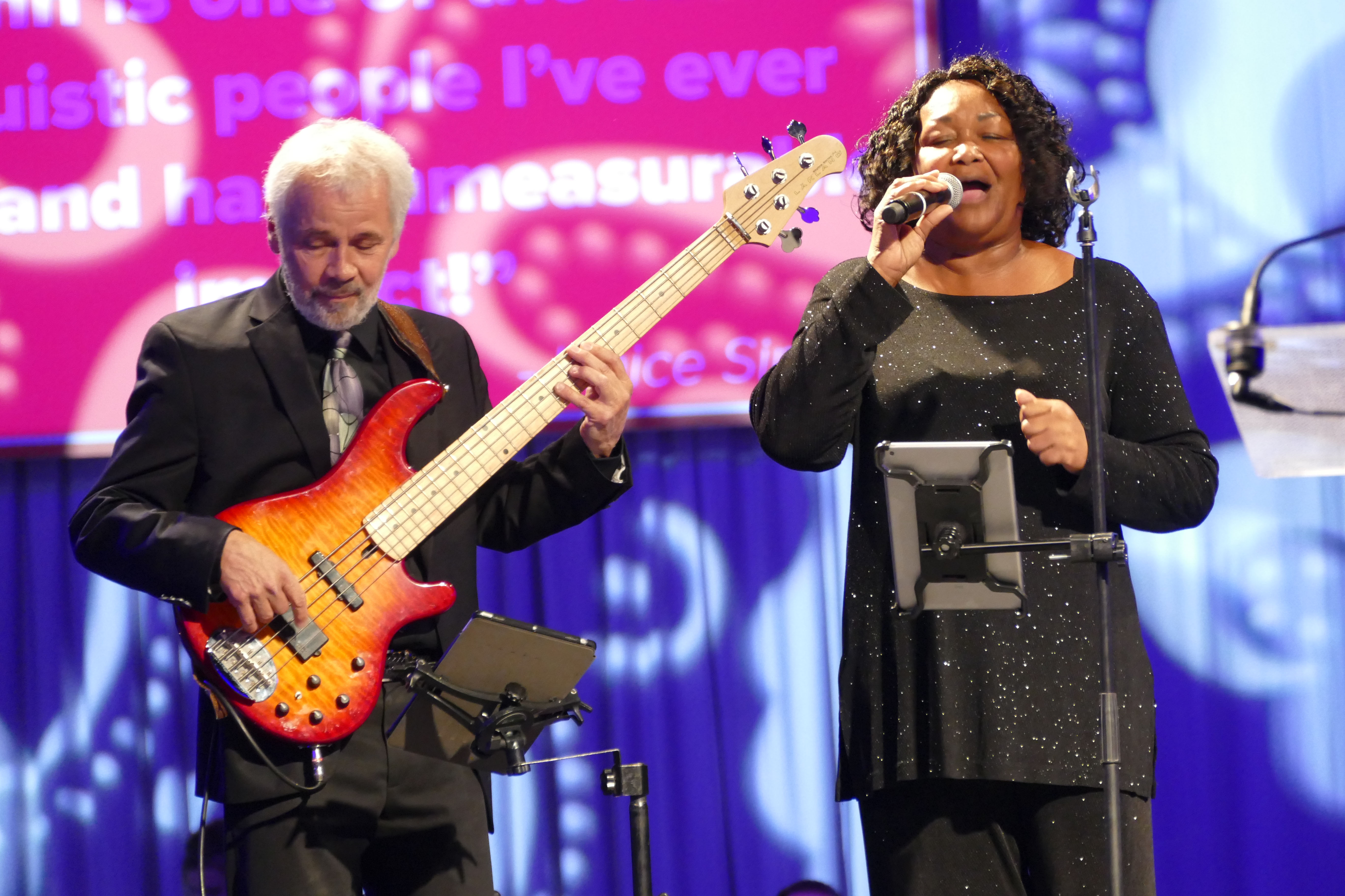 Hazel Miller knows how to sing a ballad