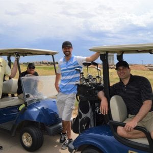 (l to r): Josh Failor, COO Brad Lucero, Jeff Lott and Dustin McVicker