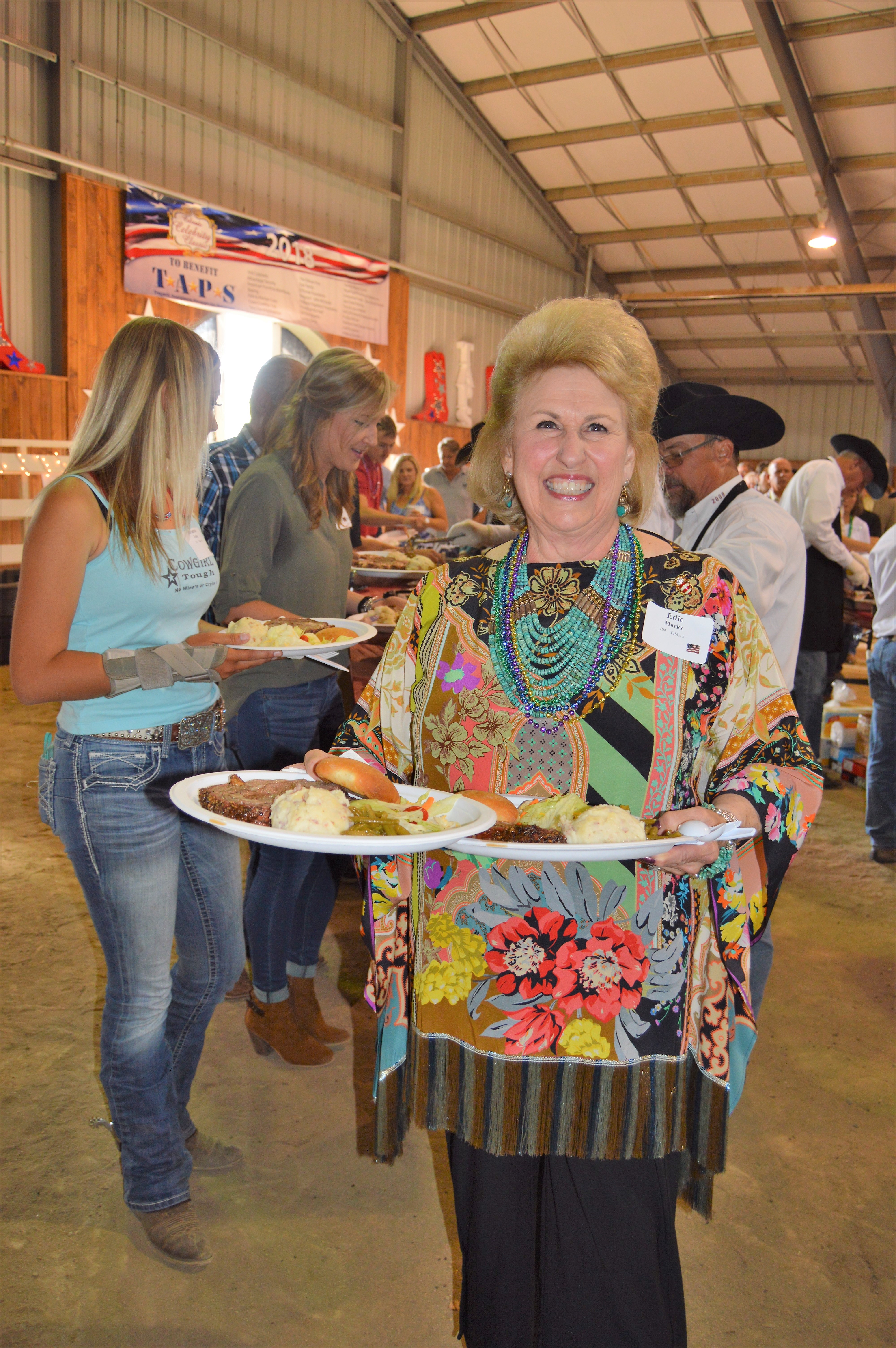 Committee member Edie Marks