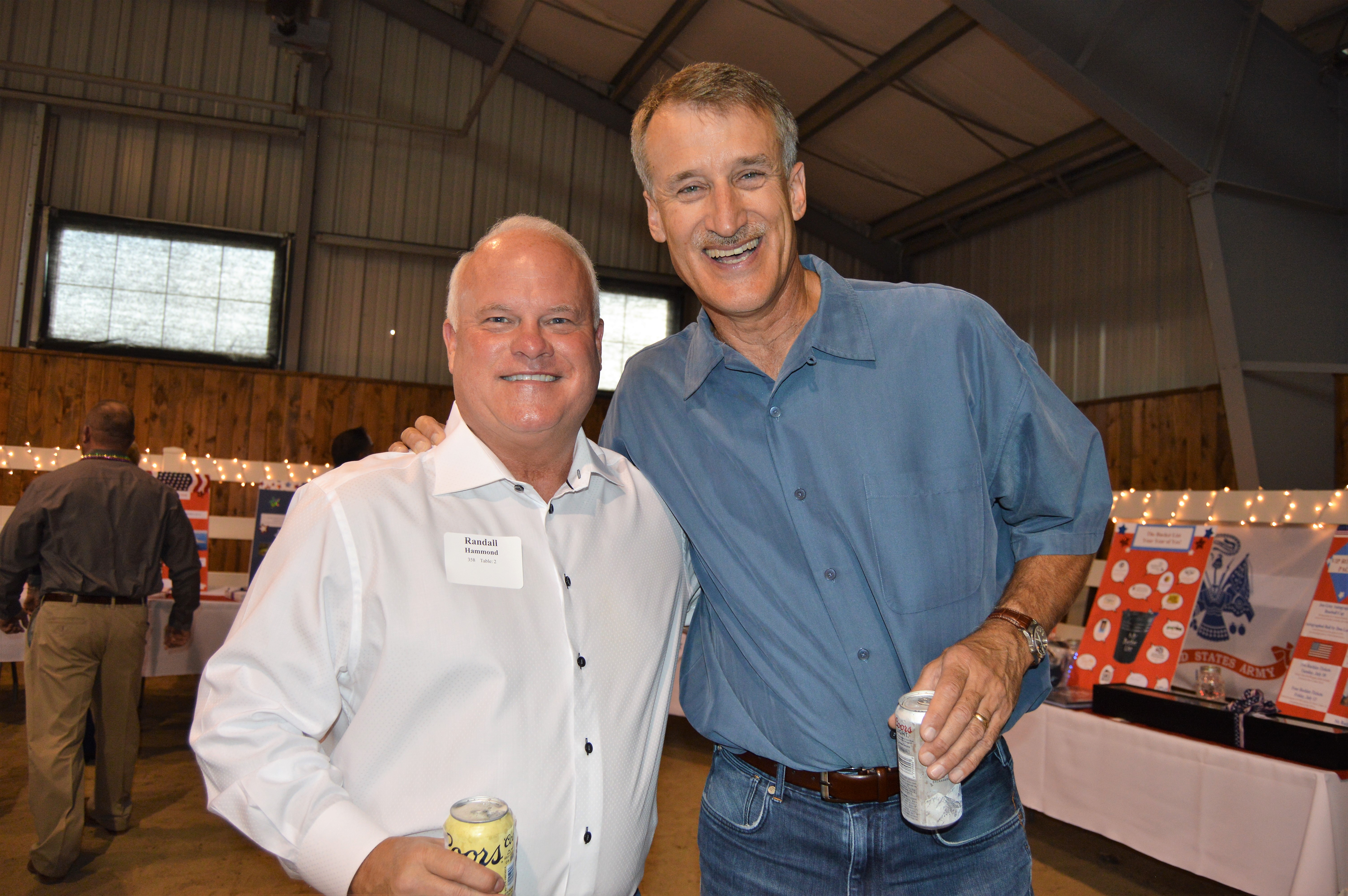 Randall Hammond (left) and Bill Hanzlik