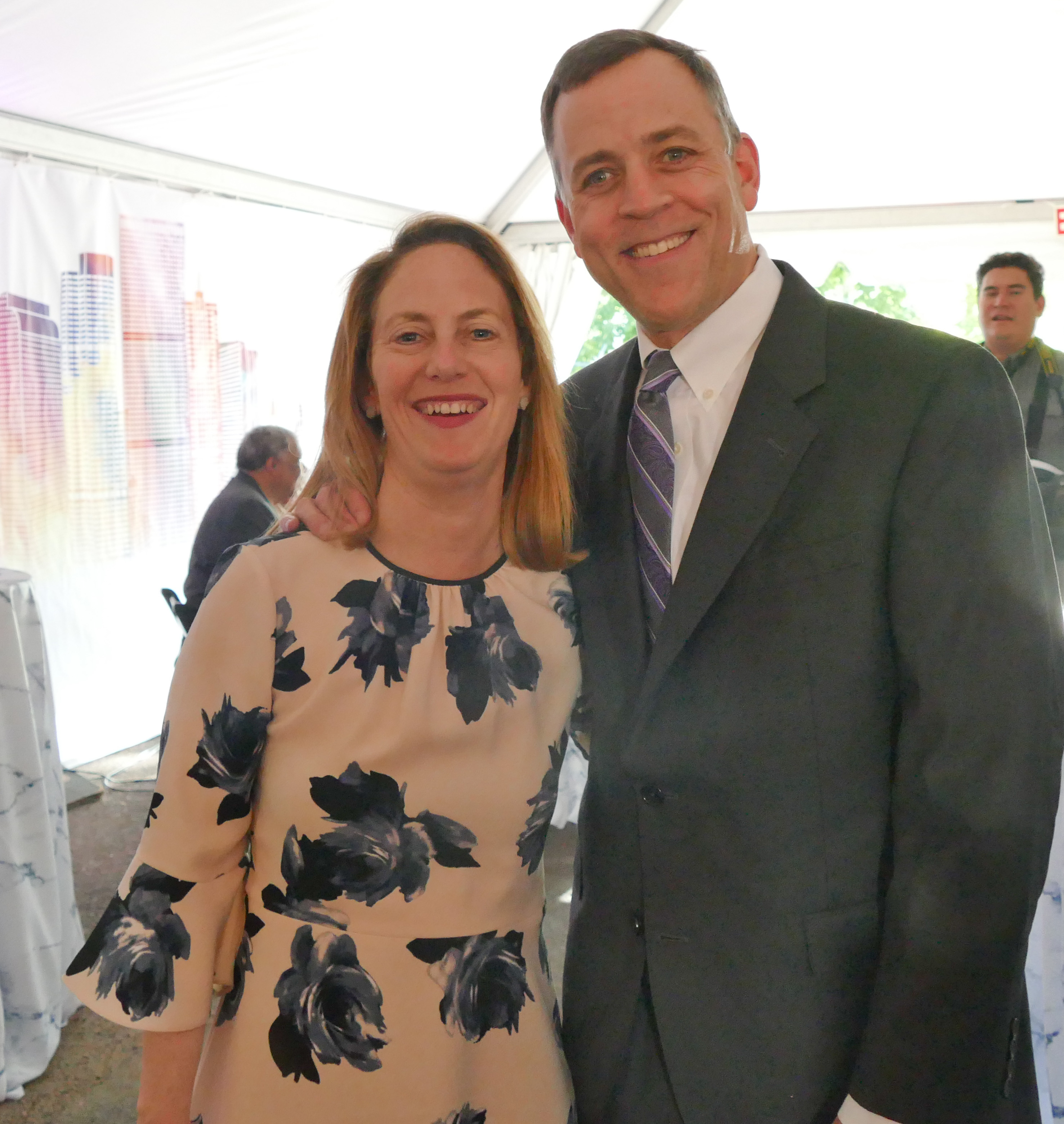 Elizabeth and Peter Jacobson