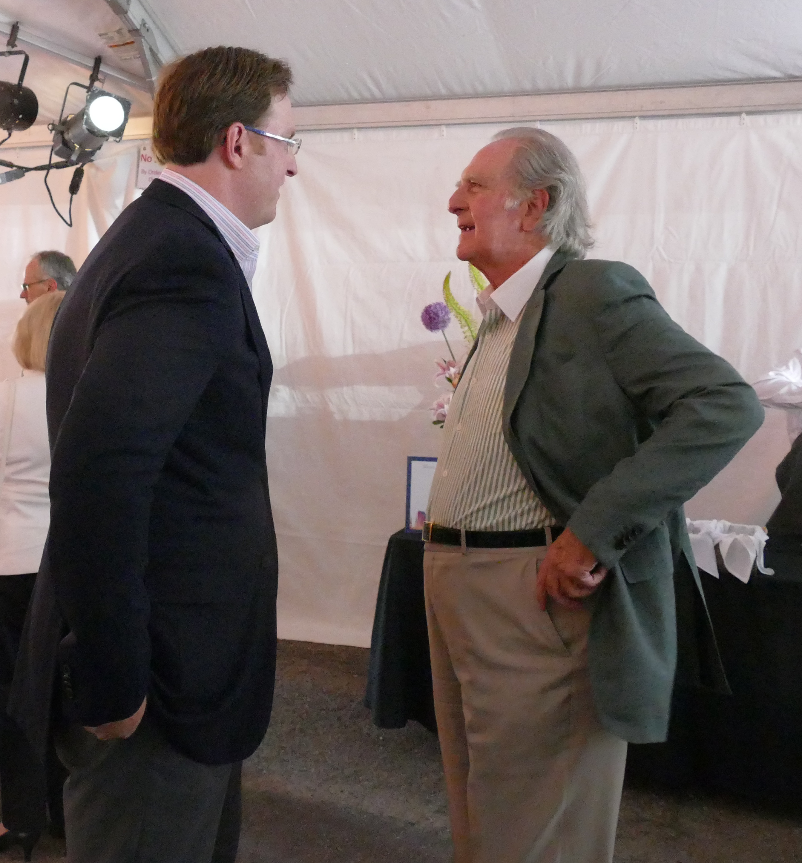 Bo Brownstein chats with his dad Norm