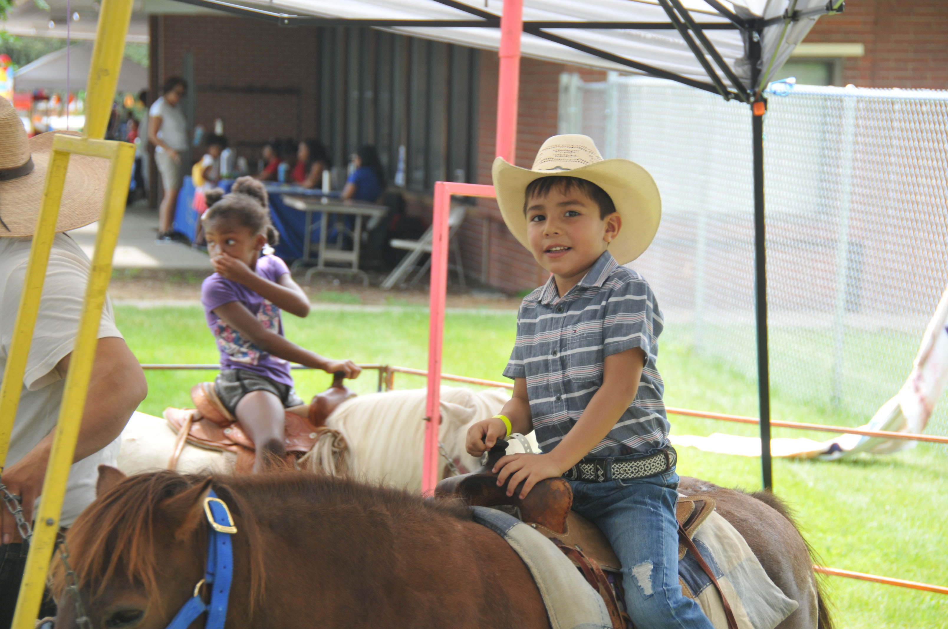 There's always time for a pony ride!