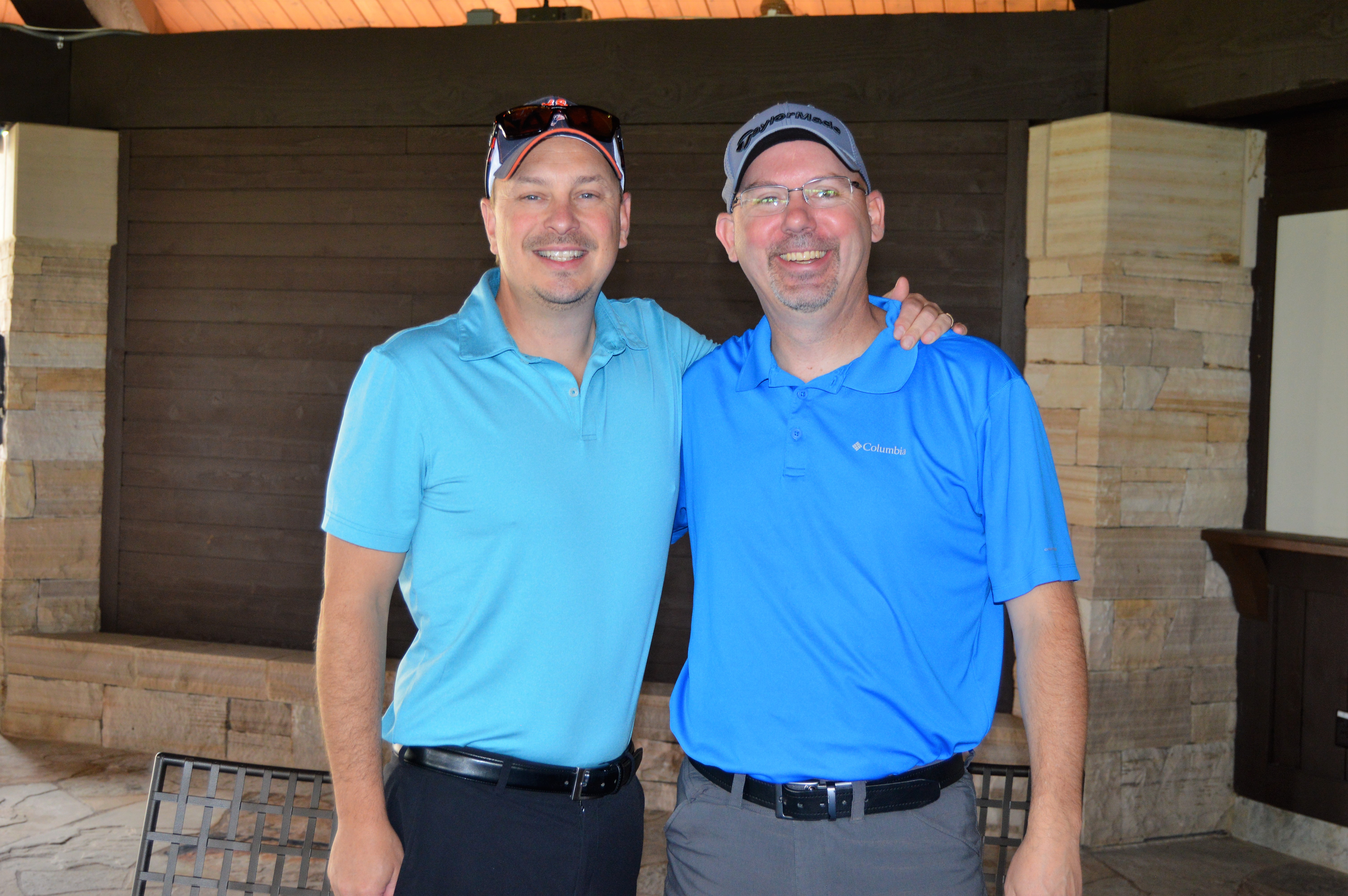 Josh Harpole (left) and Greg Dietz