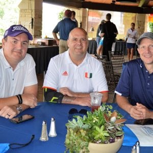 (front): Dana Moore and Dan Coxall; (back, l to r): Brandon Eggleston ...