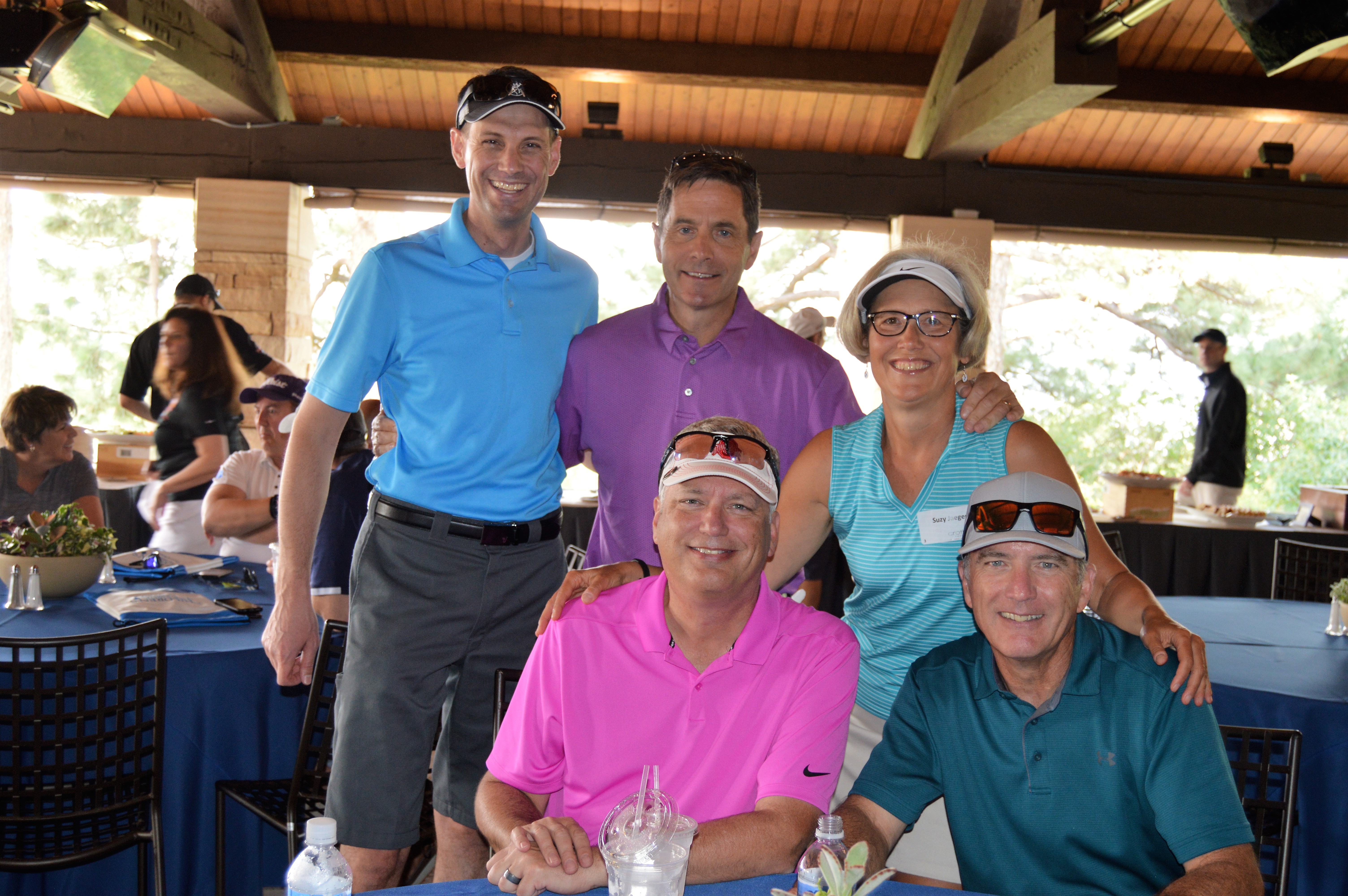 (front): Dana Moore and Dan Coxall; (back, l to r): Brandon Eggleston ...