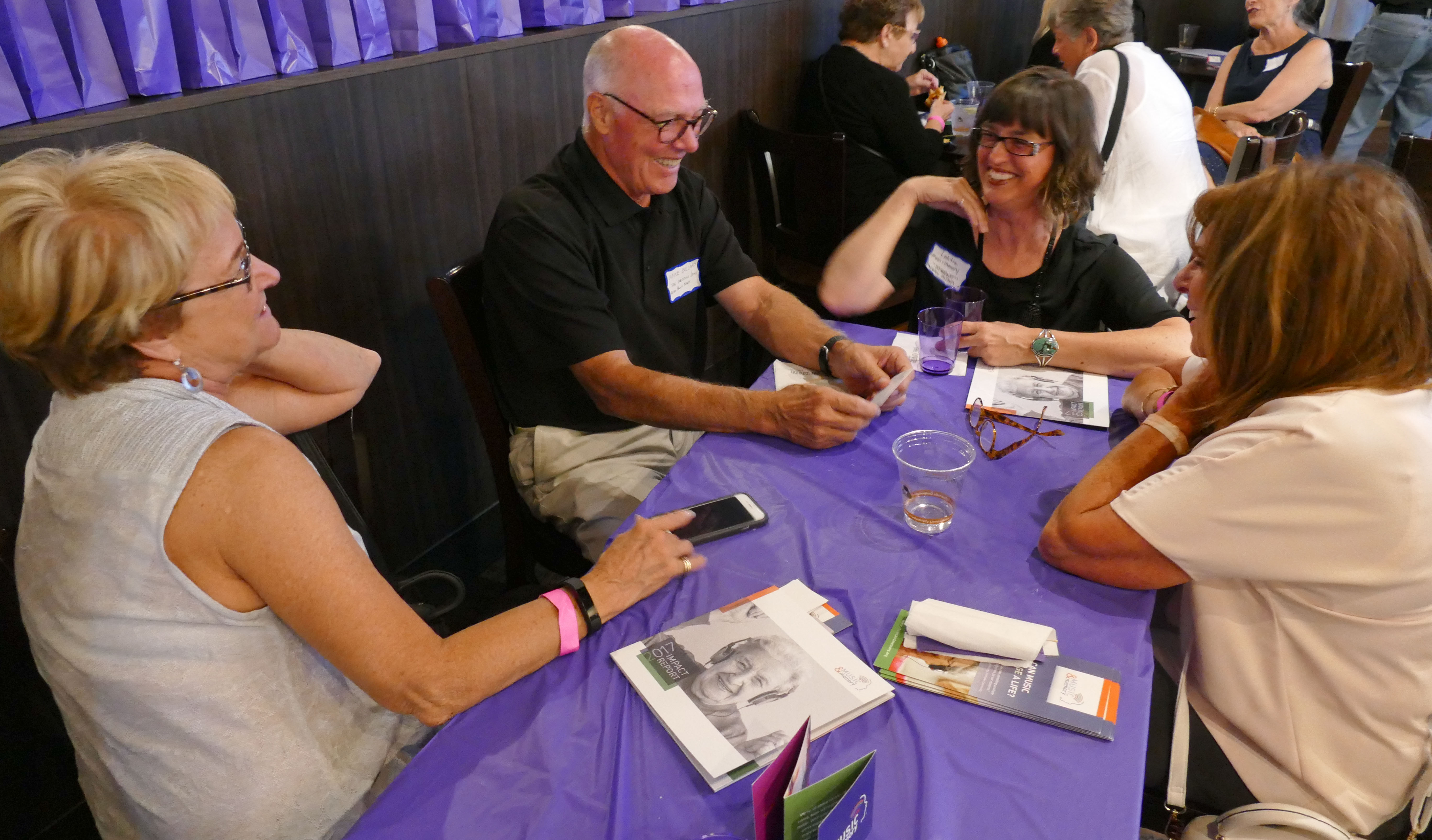 A friendly discussion