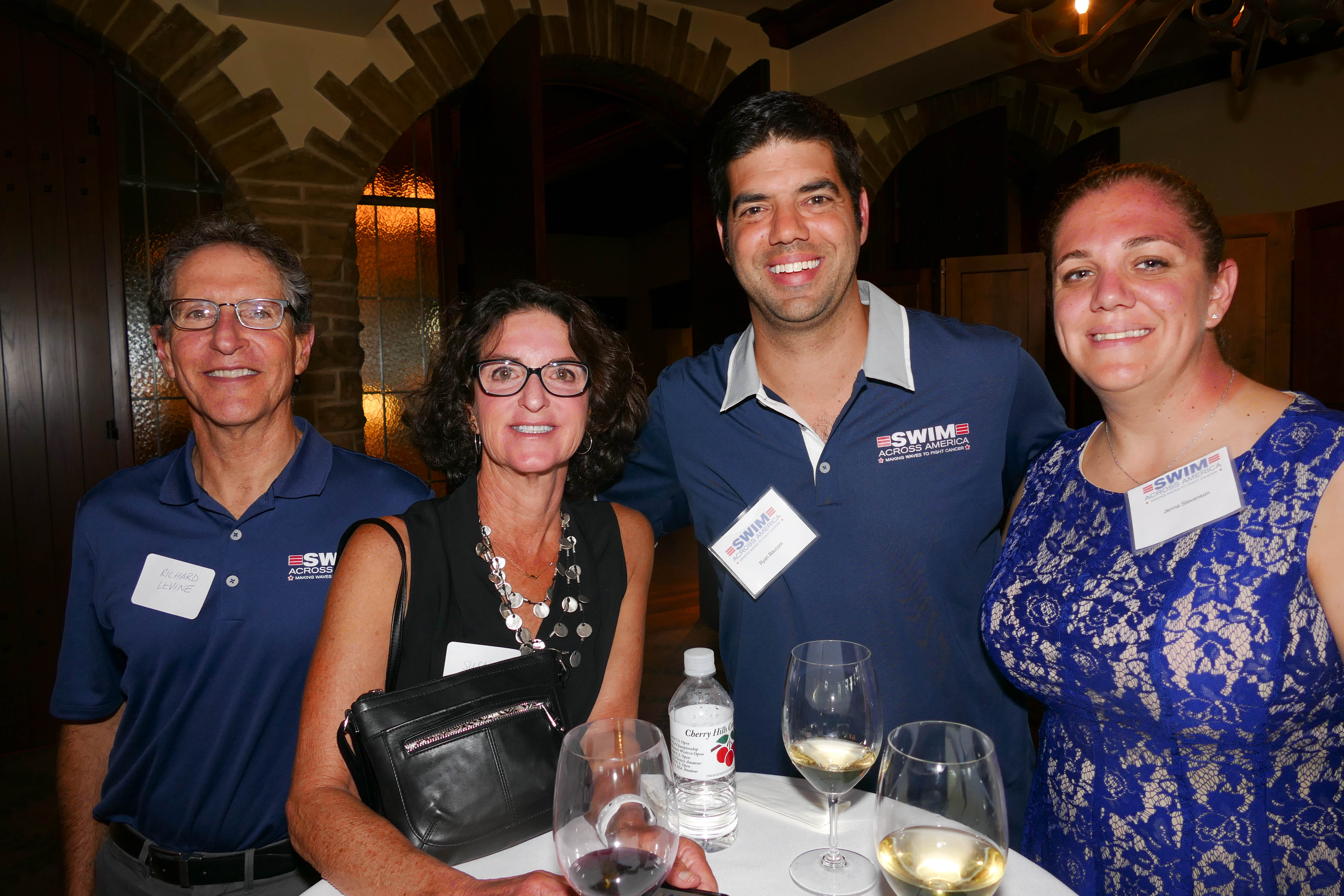 Richard Levine, left, Susan Helmrich (SAA San Francisco director), Ryan ...