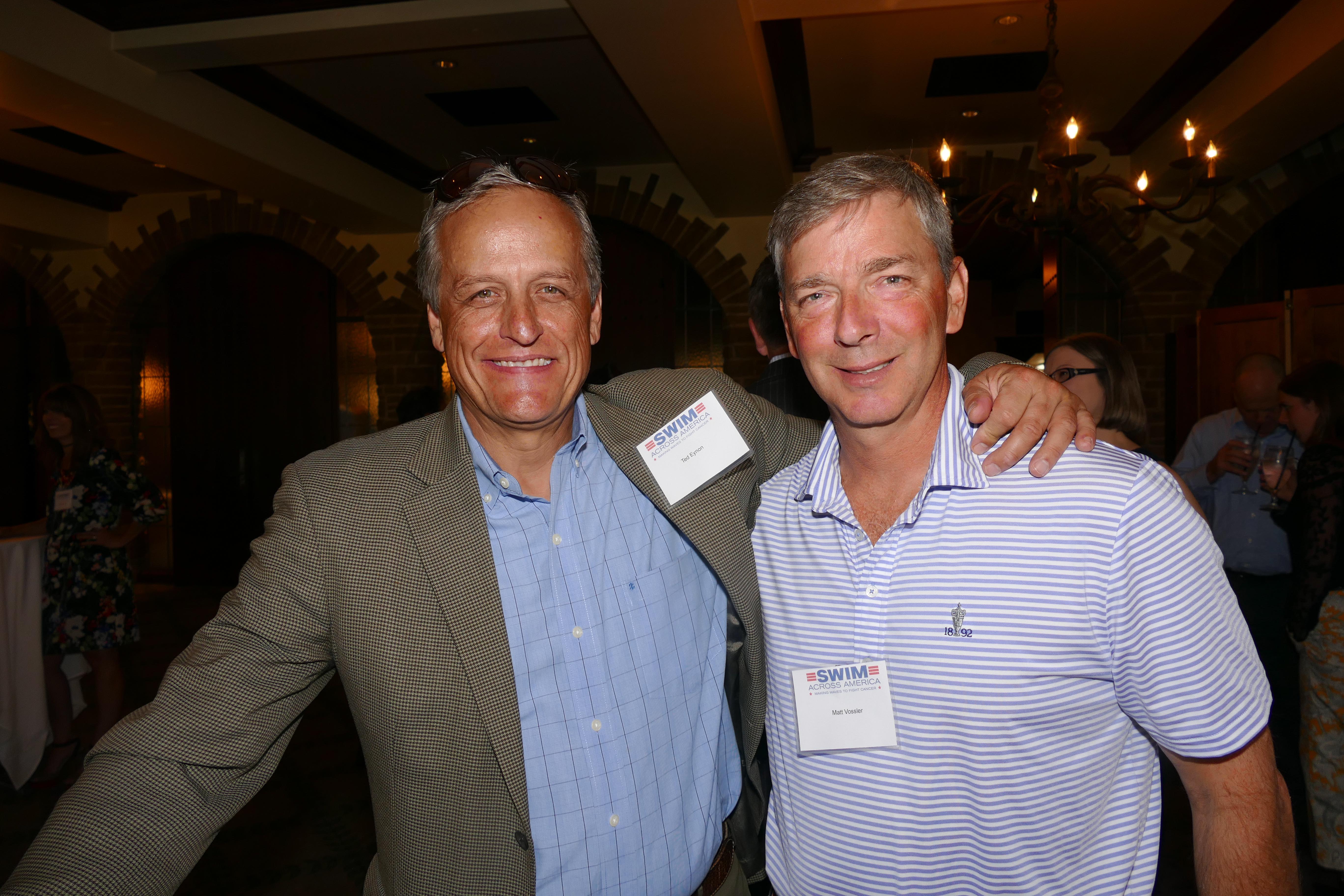 Ted Eynon, left, and SAA co-founder Matt Vossler