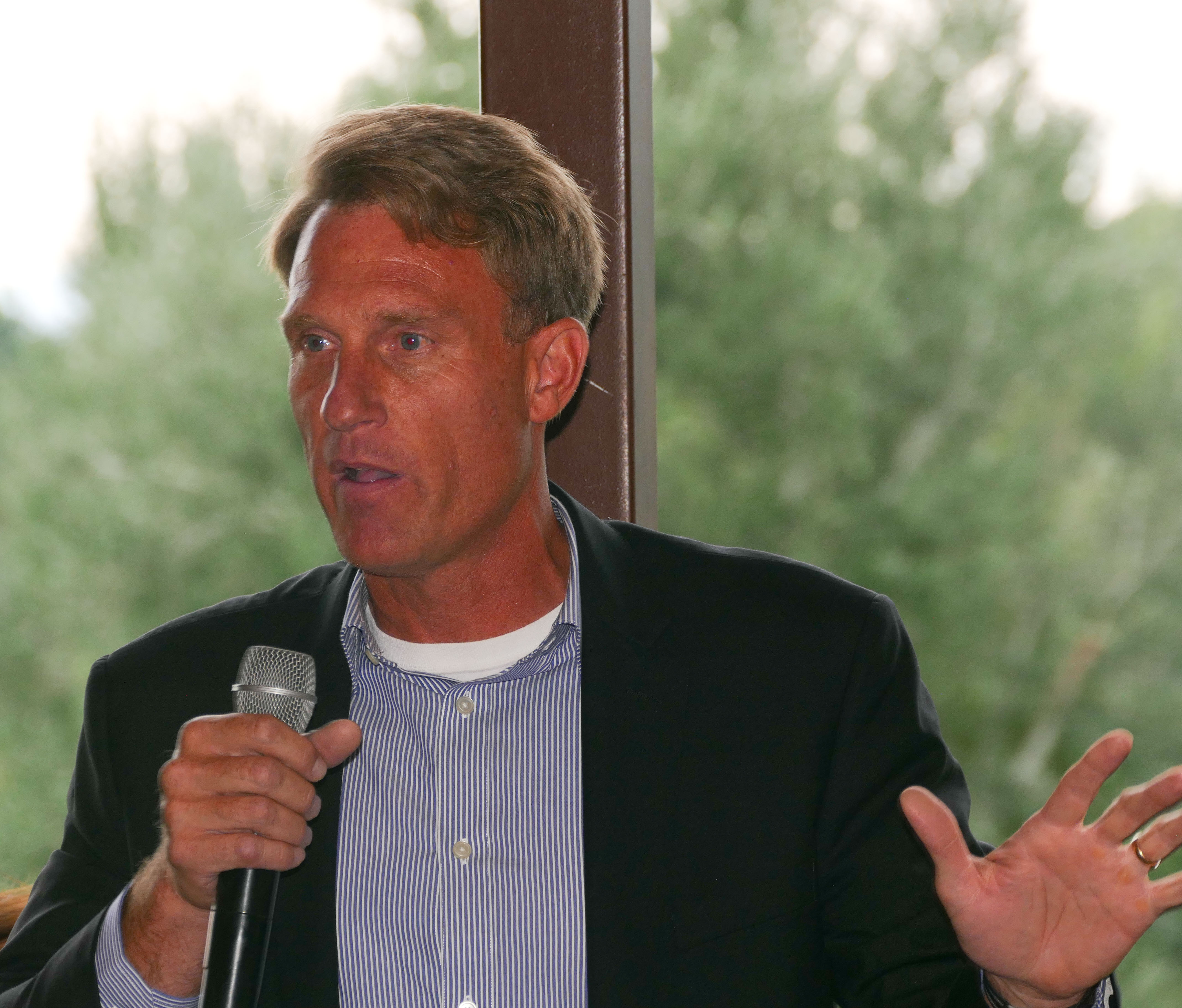 Matt Renoux makes a point