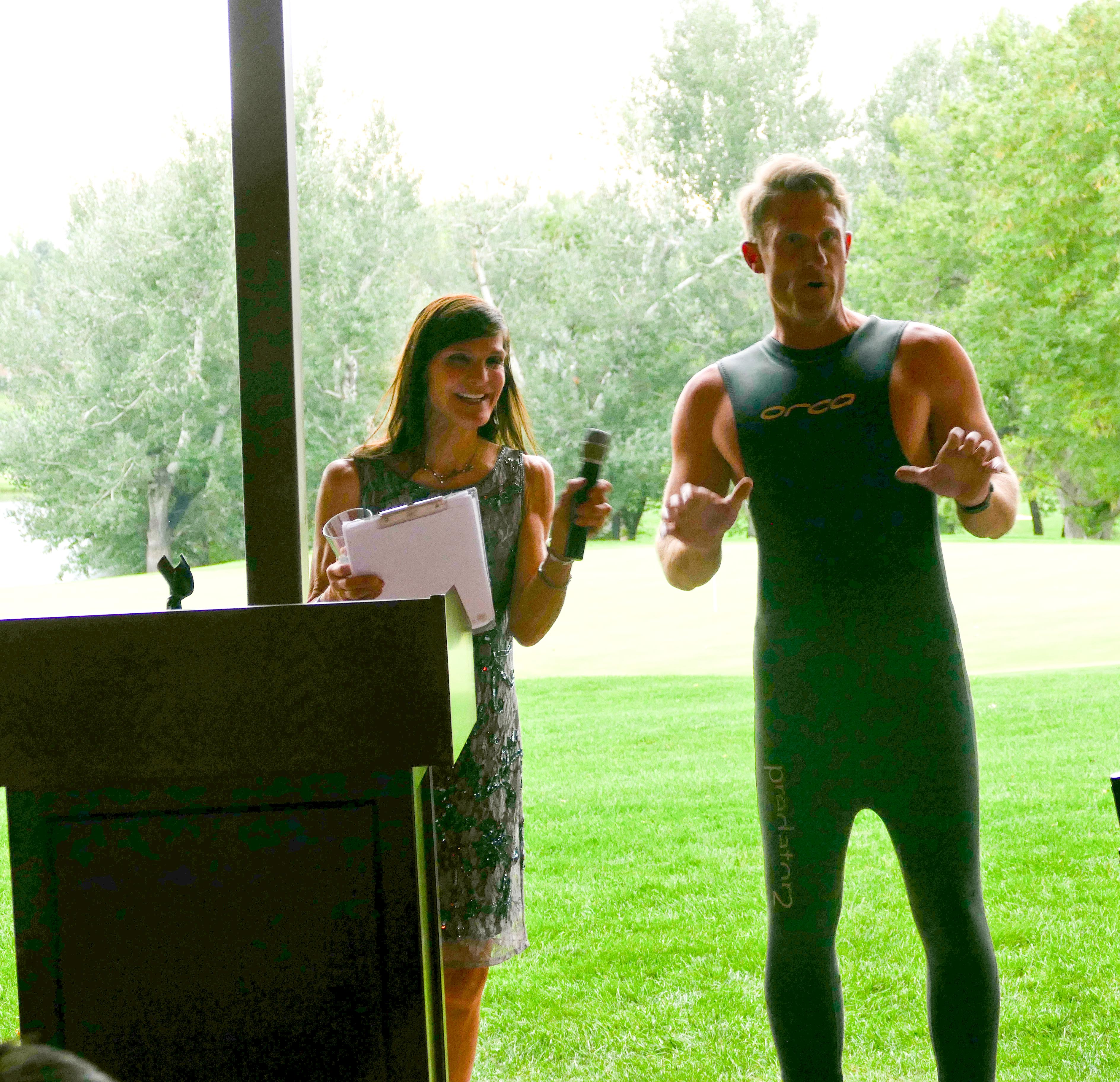 Nicole Vanderpoel and Matt Renoux