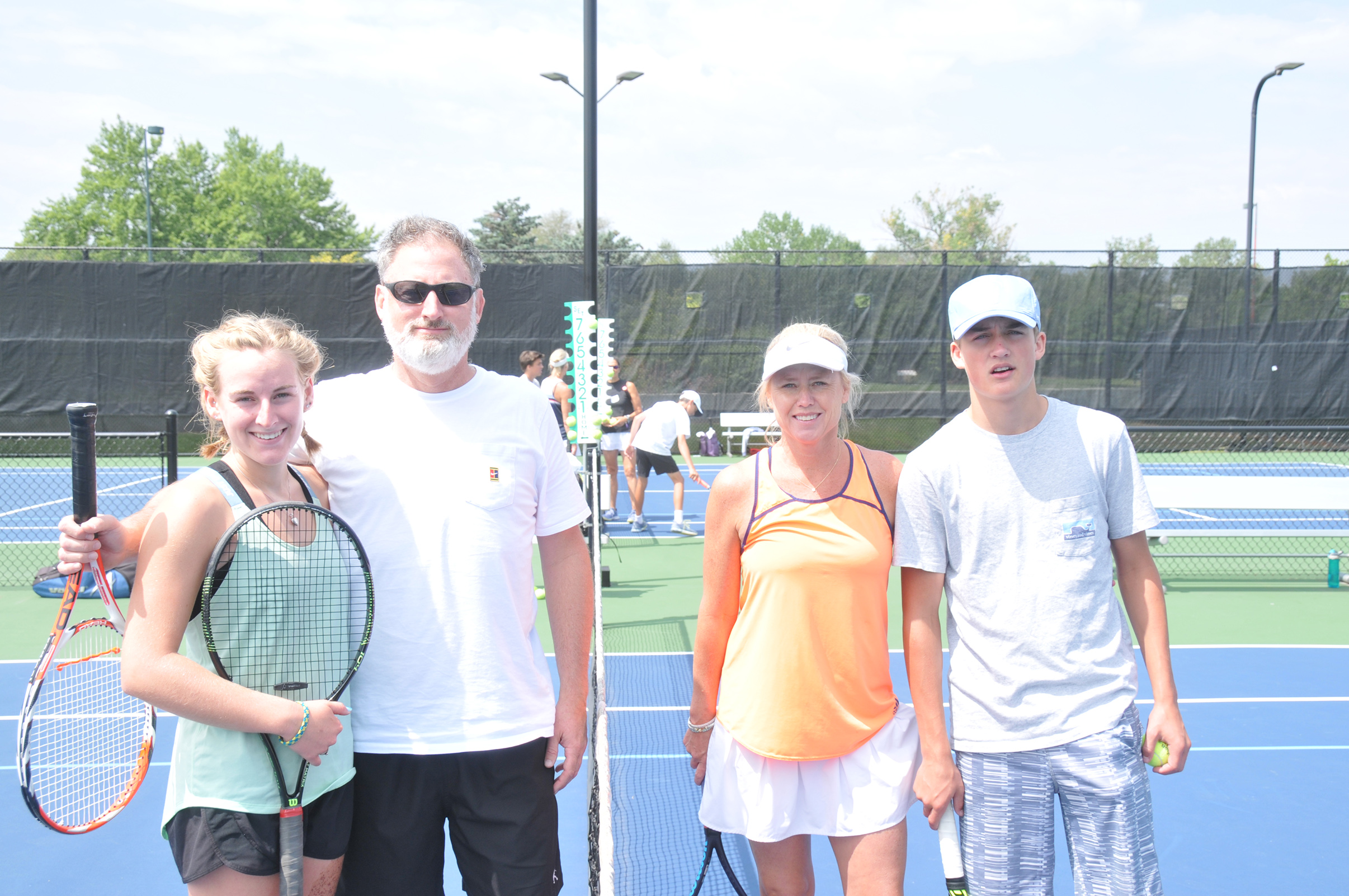 Olivia & Robert Sanders; Megann & Connor Rundell