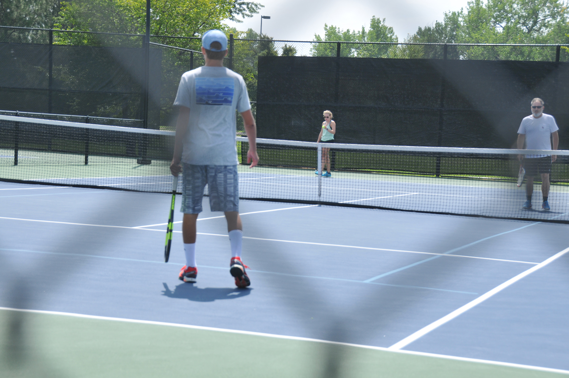 Young and more seasoned players competed all day