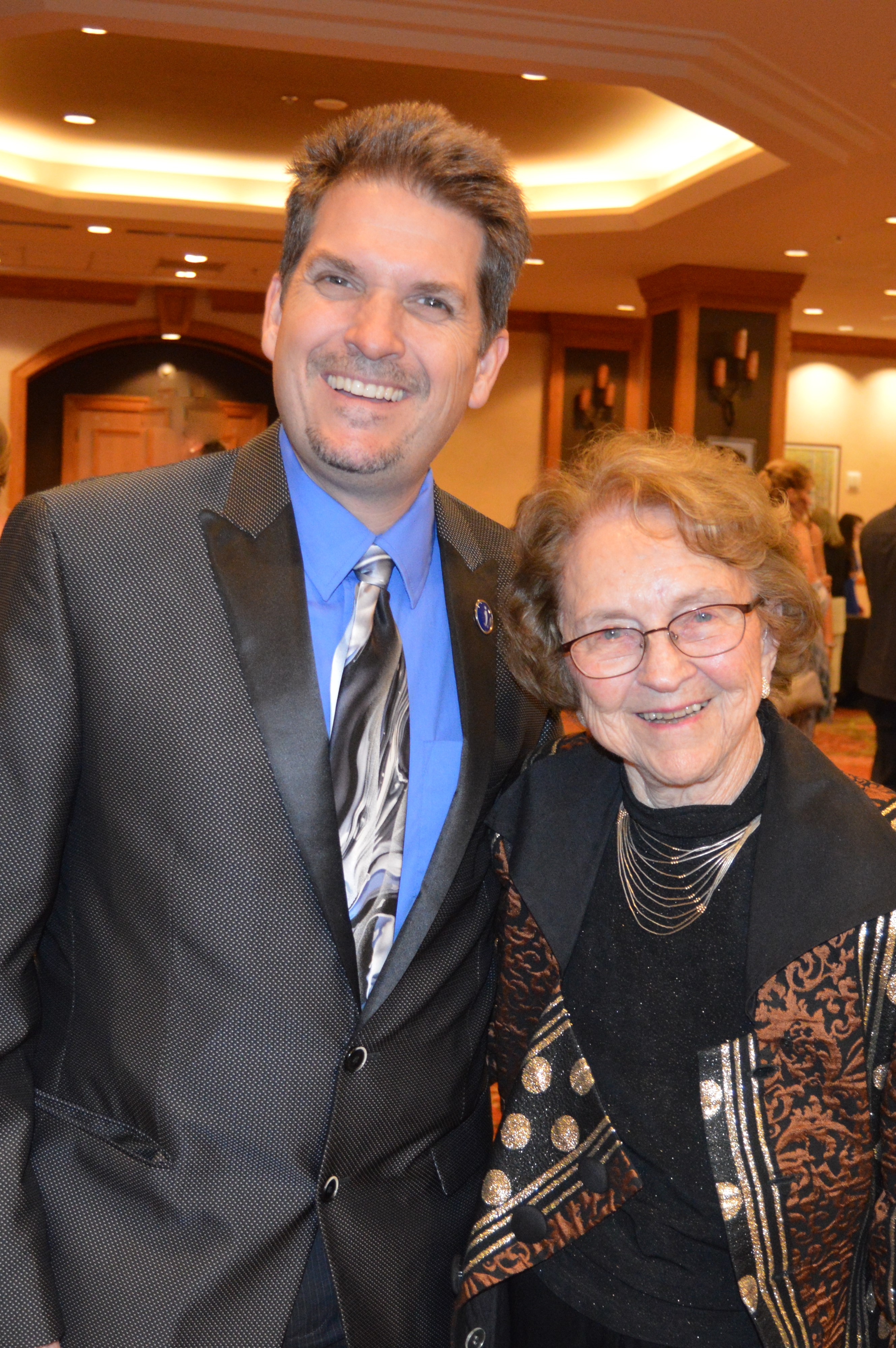 Wayne Connell and LaFawn Biddle