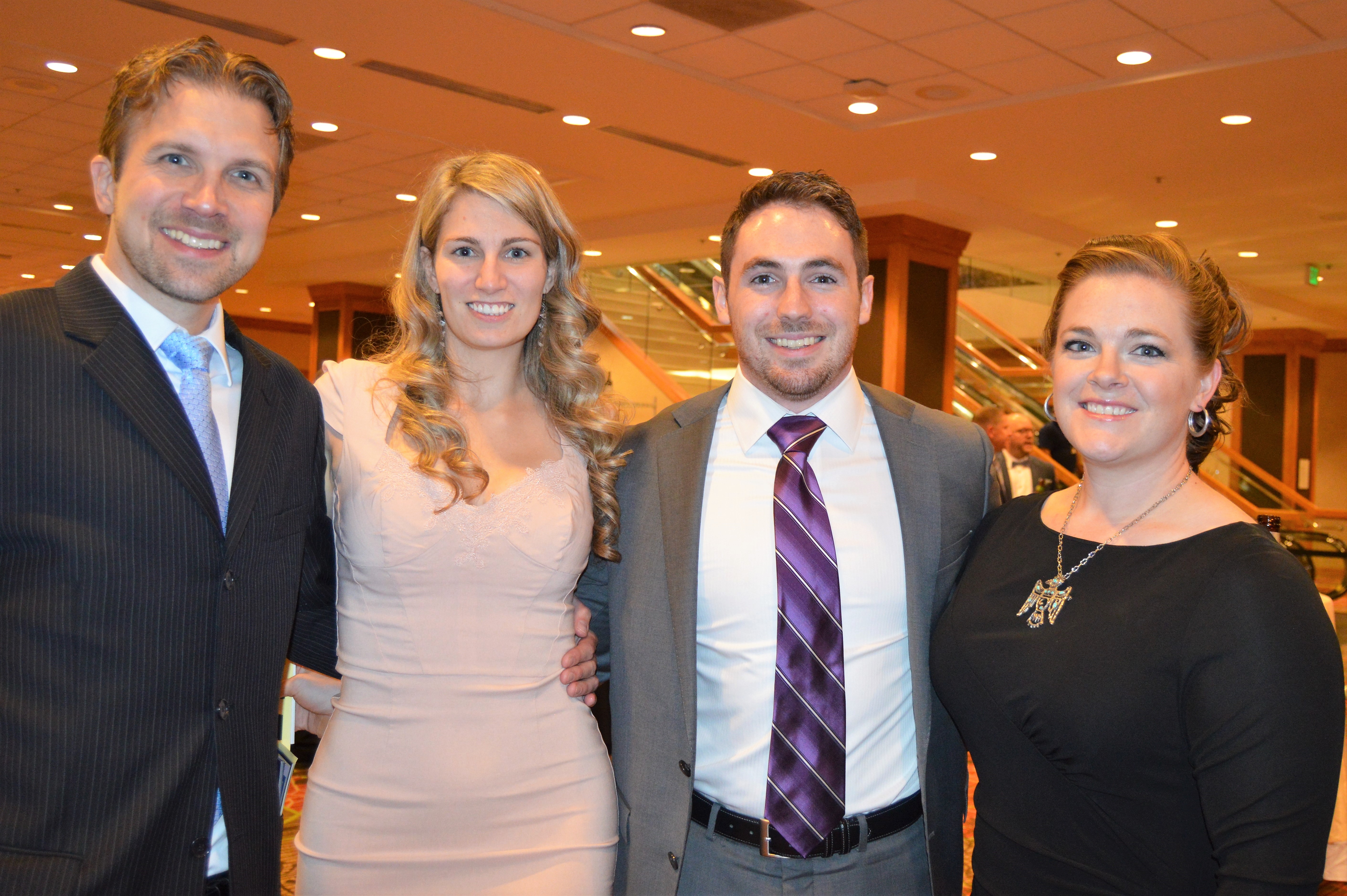 (l to r): Asa Garber, Dani Hedlund, Patrick Ross and Rebecca Woody