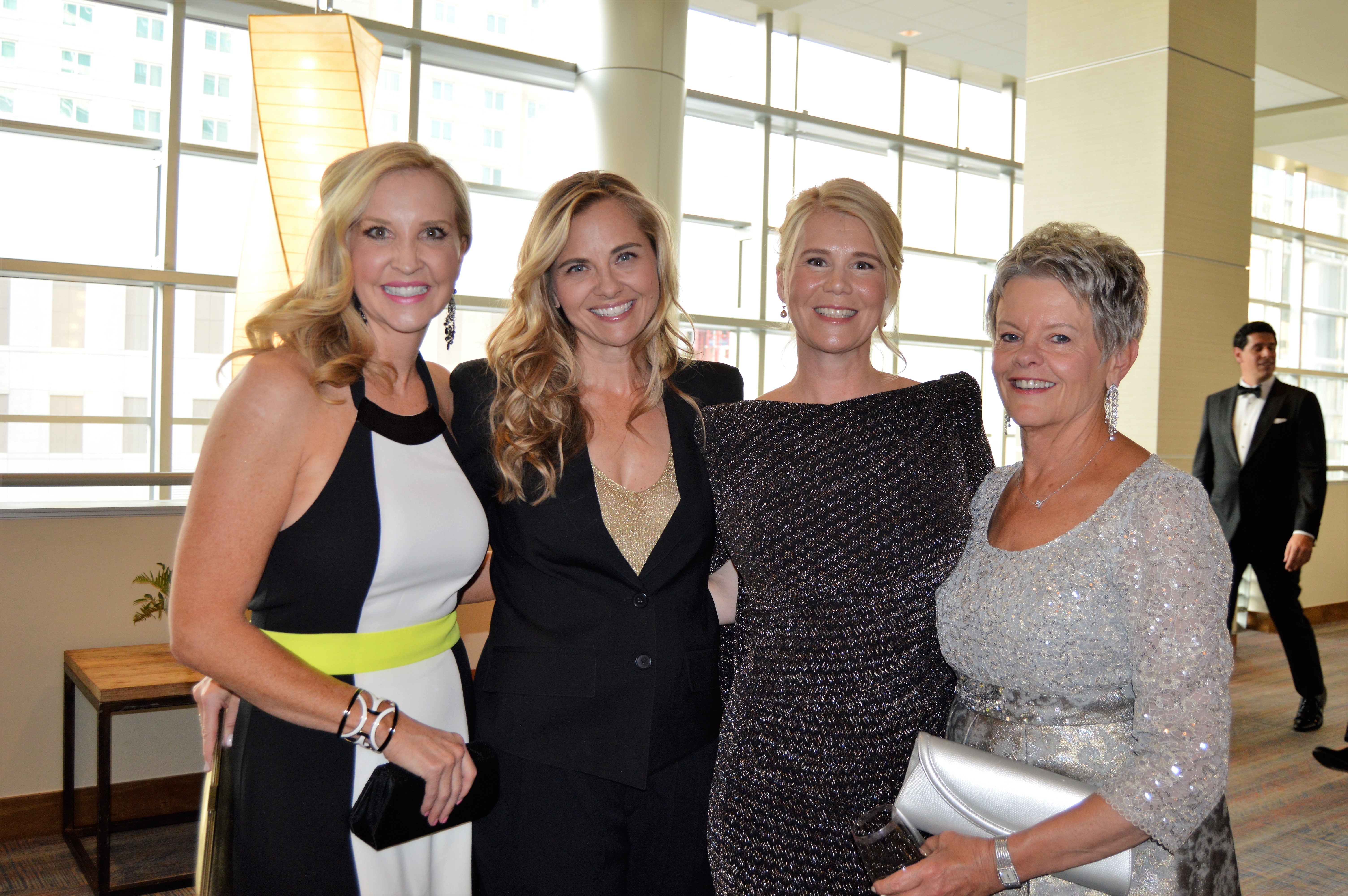 (l to r): Rebecca Franciscus, Brook Griese, Children's Colorado CEO ...