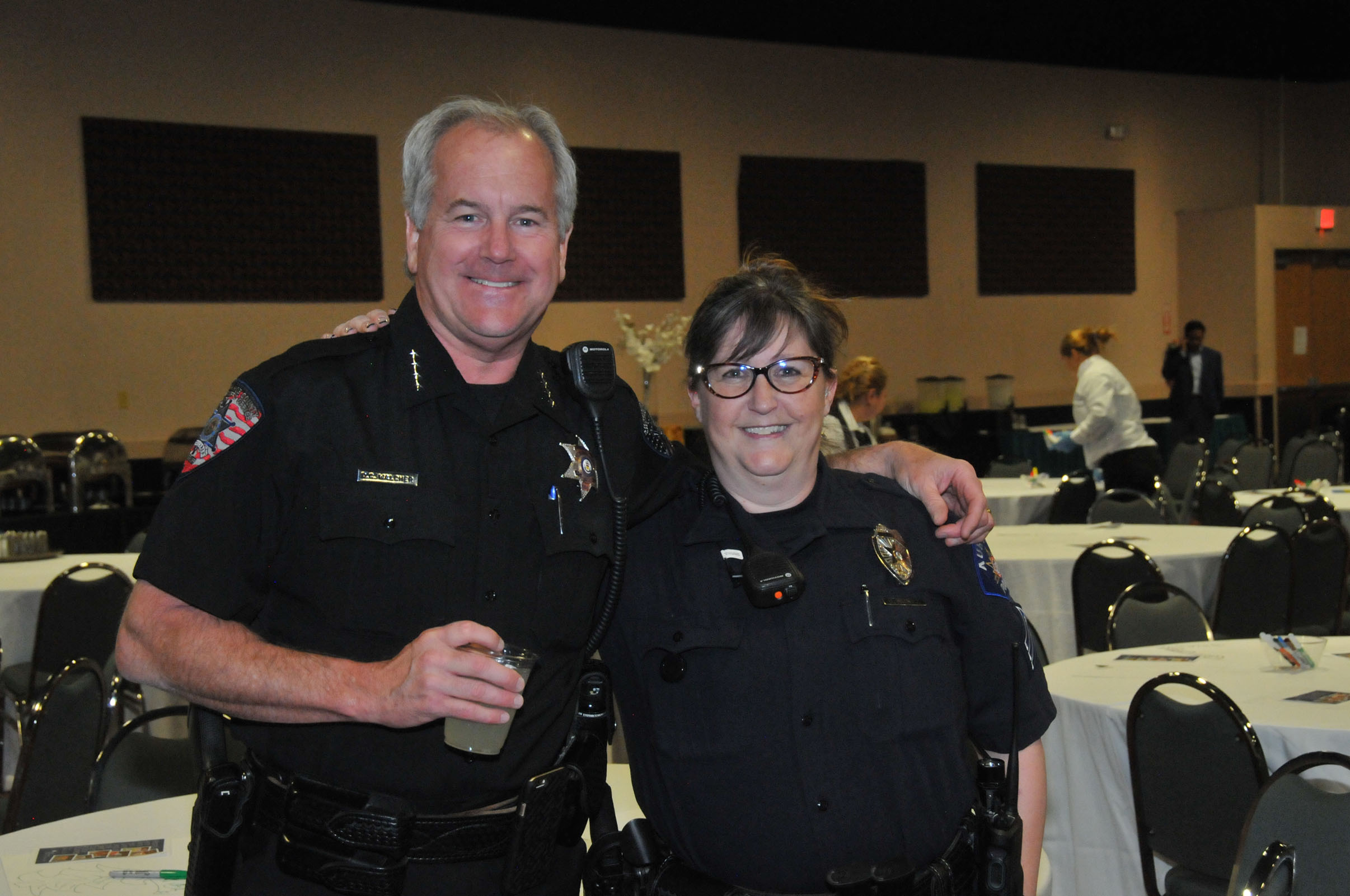 Board Members: Arapahoe Sheriff Dave Walcher and Rachel Nuñez
