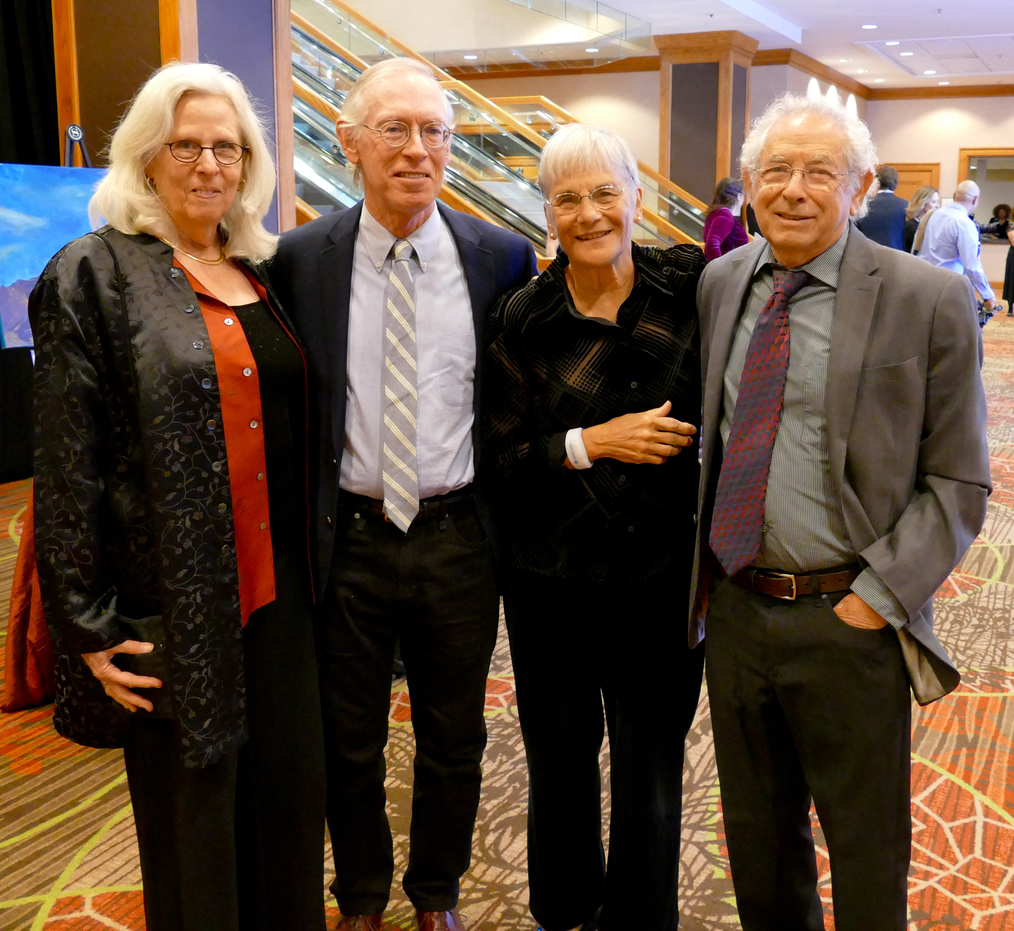 Phyllis Applebaum, left, Mark Siegal, Betsy and Dr. Tom Blumenthal