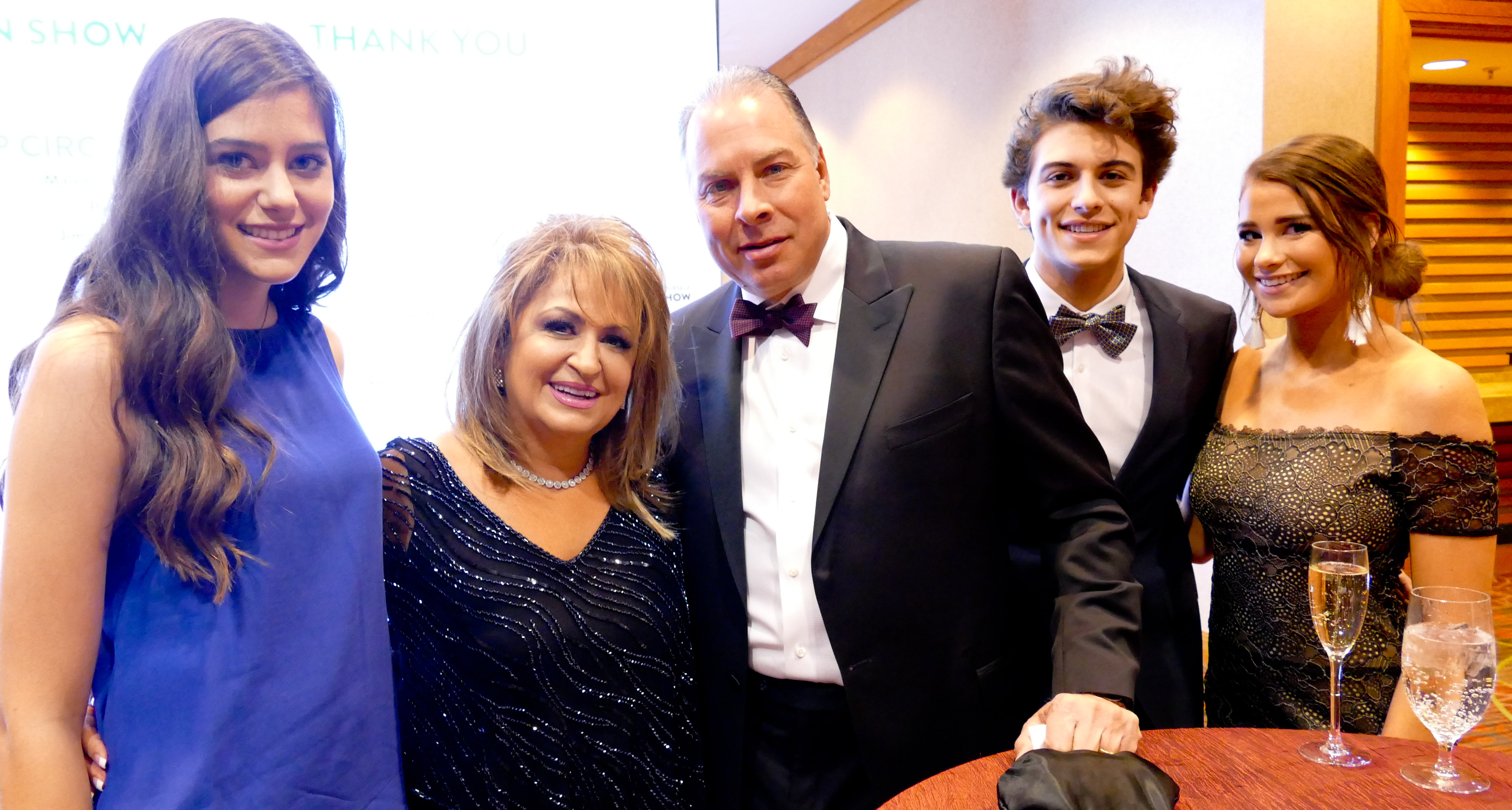Mia Miller, left, Soraya Cartwright, Scott Cartwright, Kavon Cartwright ...