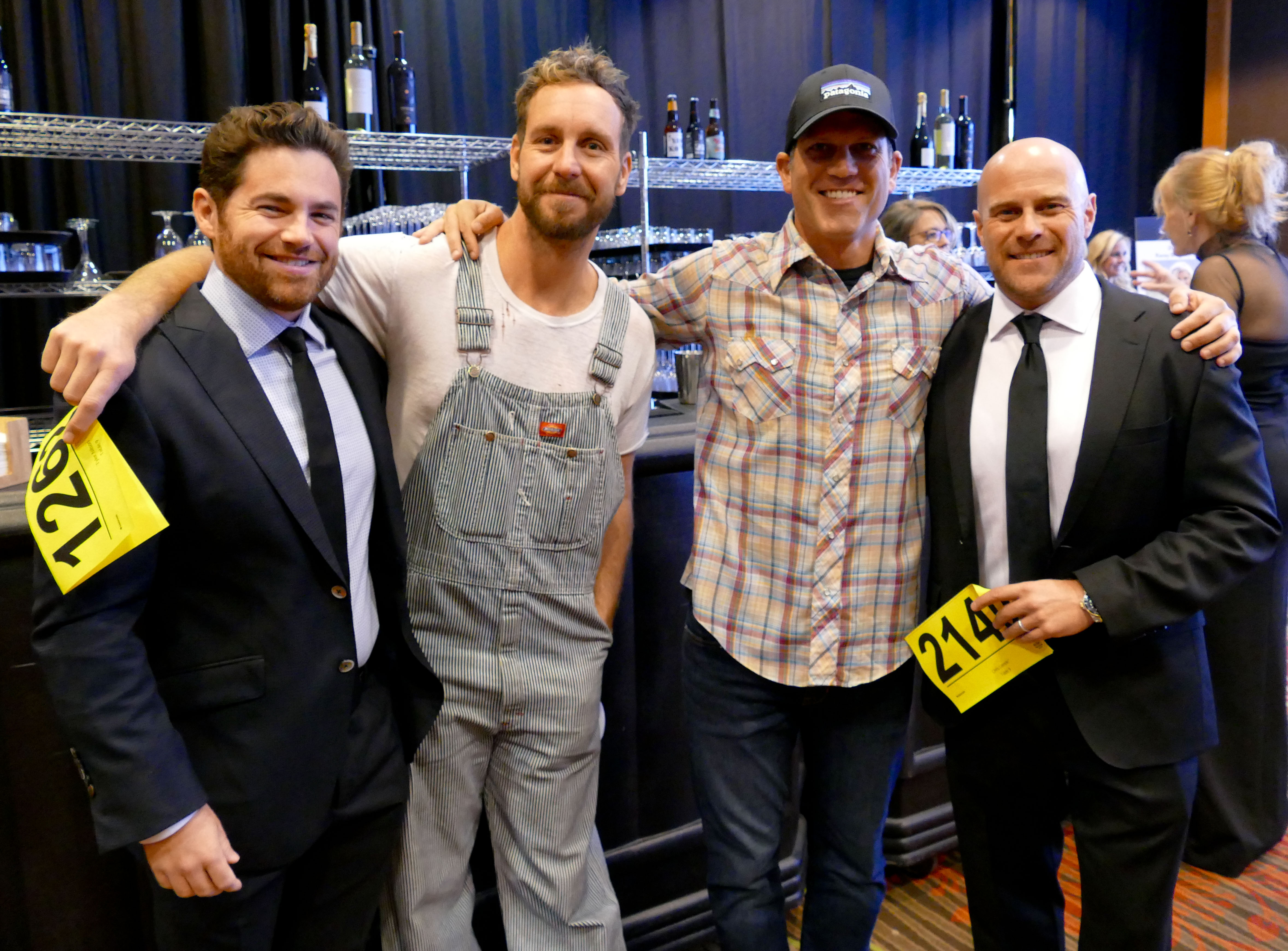 Filmmakers/producers Tim Zajaros, Tyler Nilson, Michael Schwartz, Chris ...