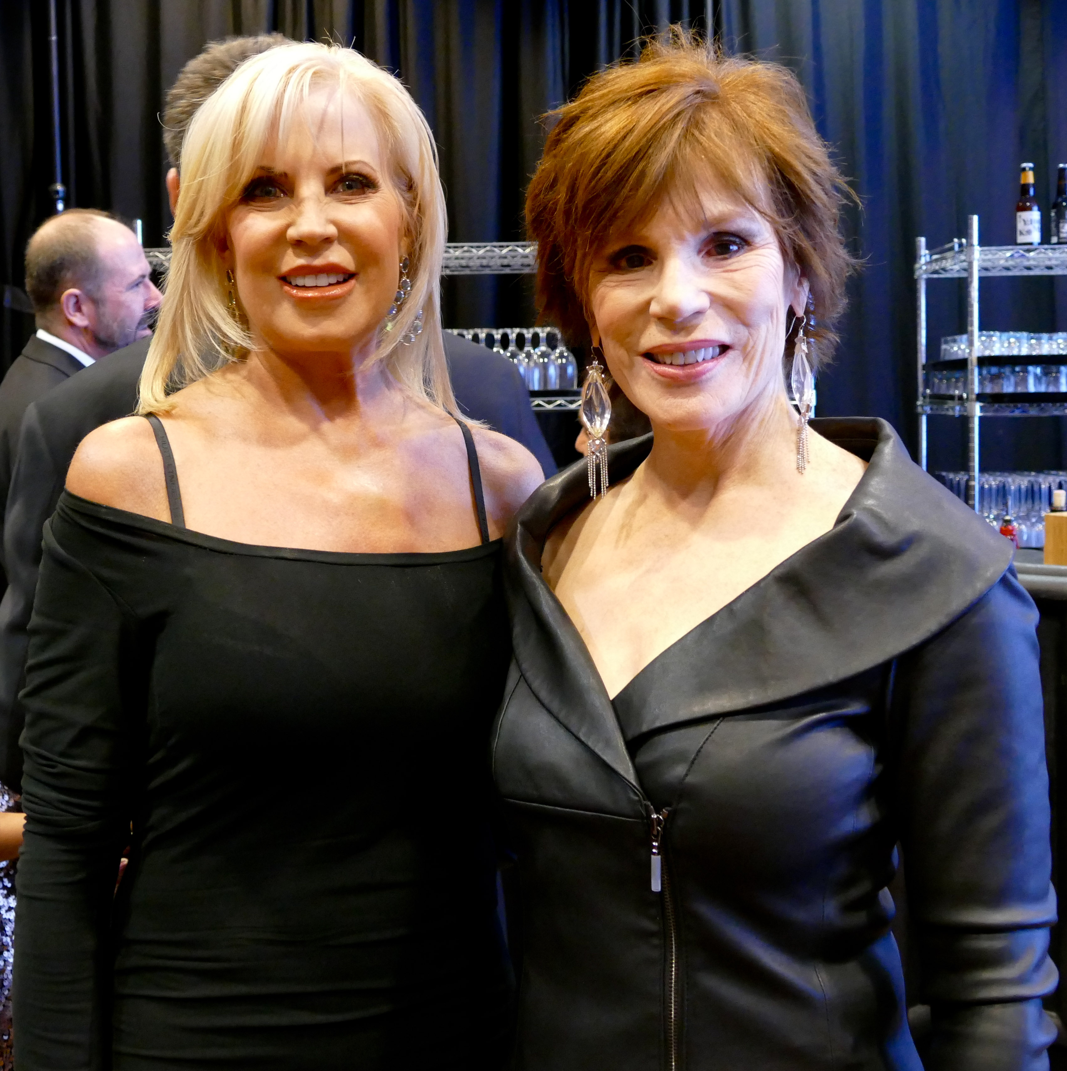 Carylyn Bell, left, and Kathy Finley