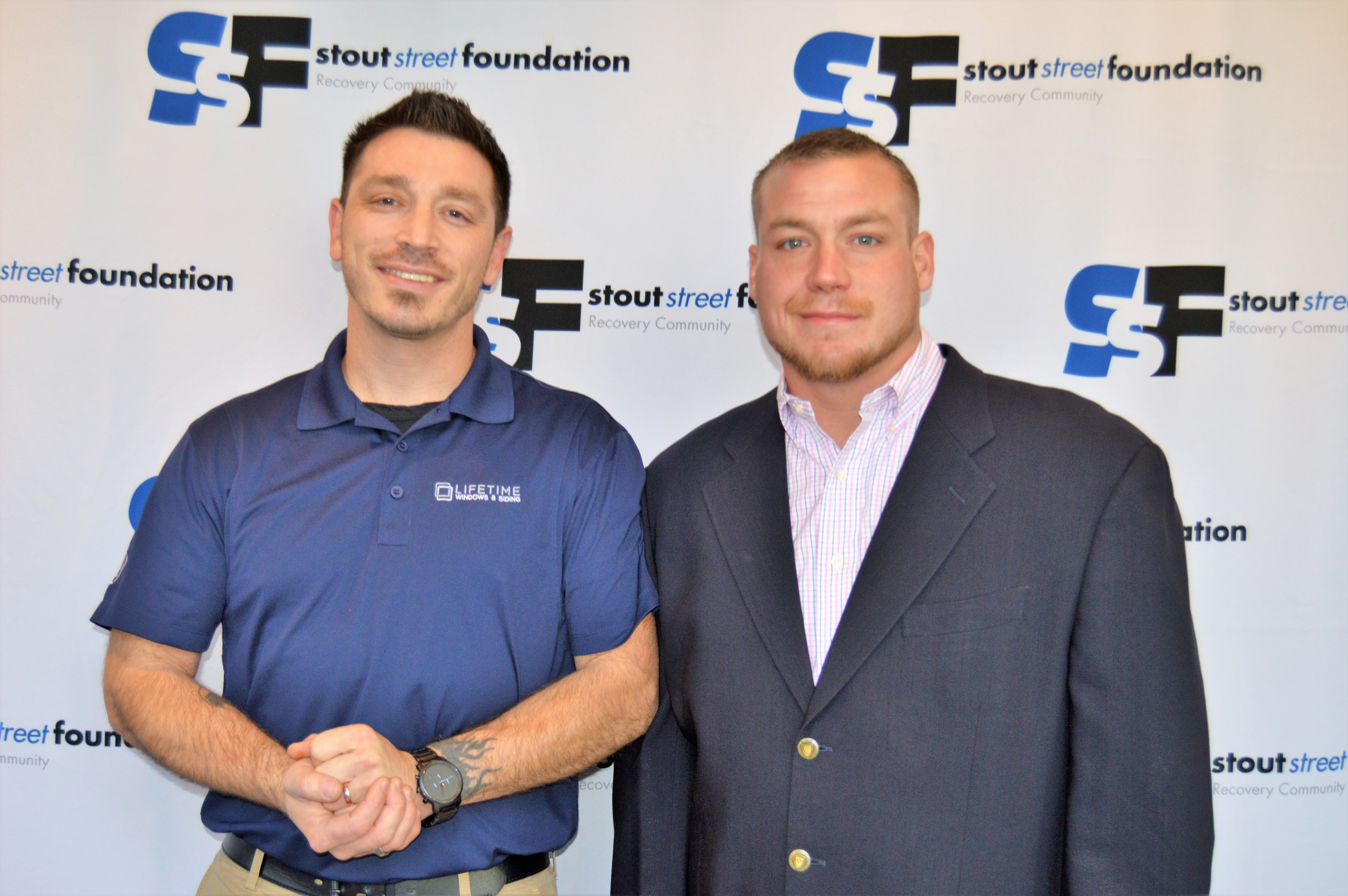 Richard Daskam (left) and Ryan Burke