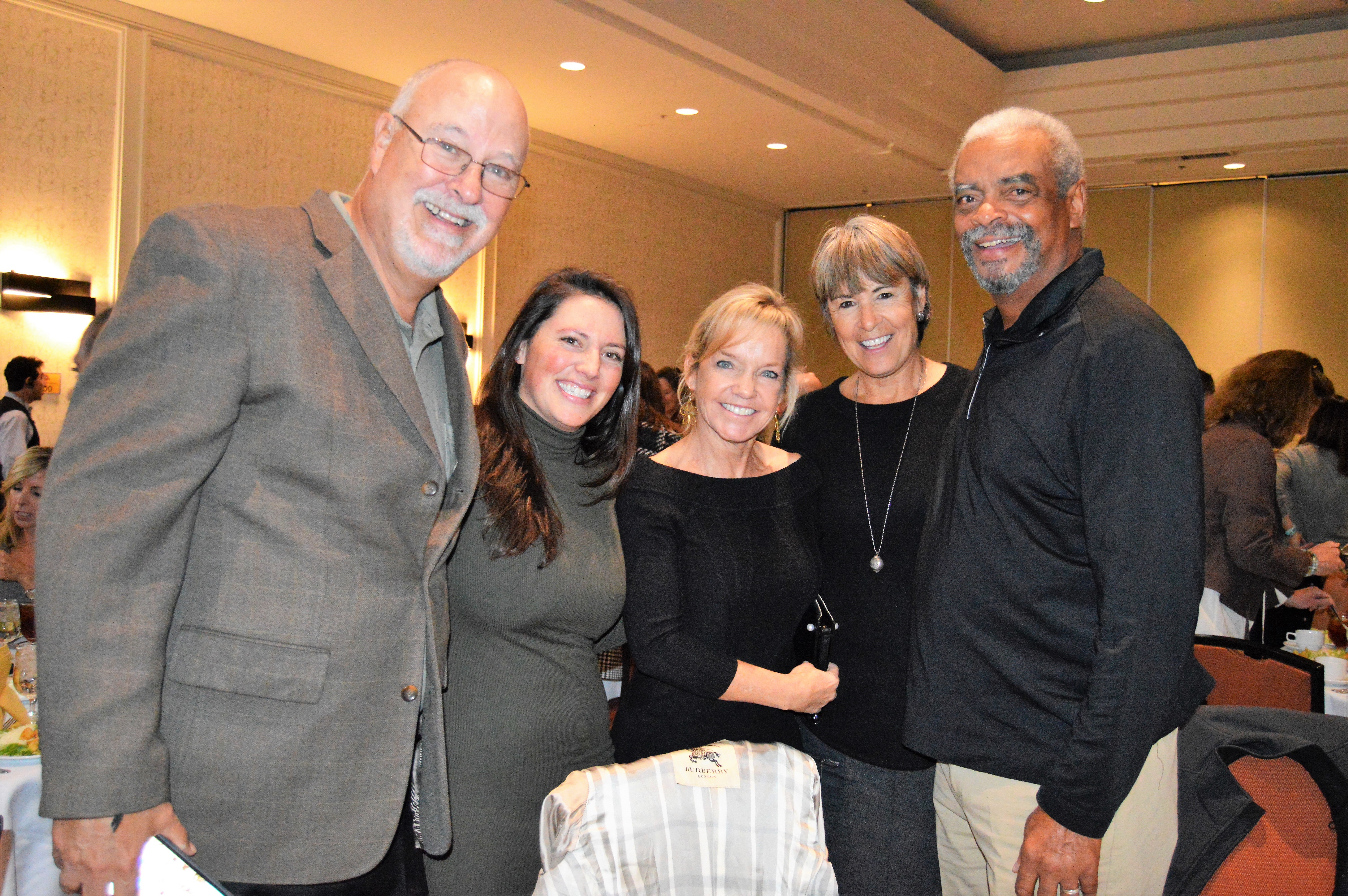 (l to r): Jeff Zinn, Zoe Tessier, Mitzi Townshend, Nancy Alterman and ...
