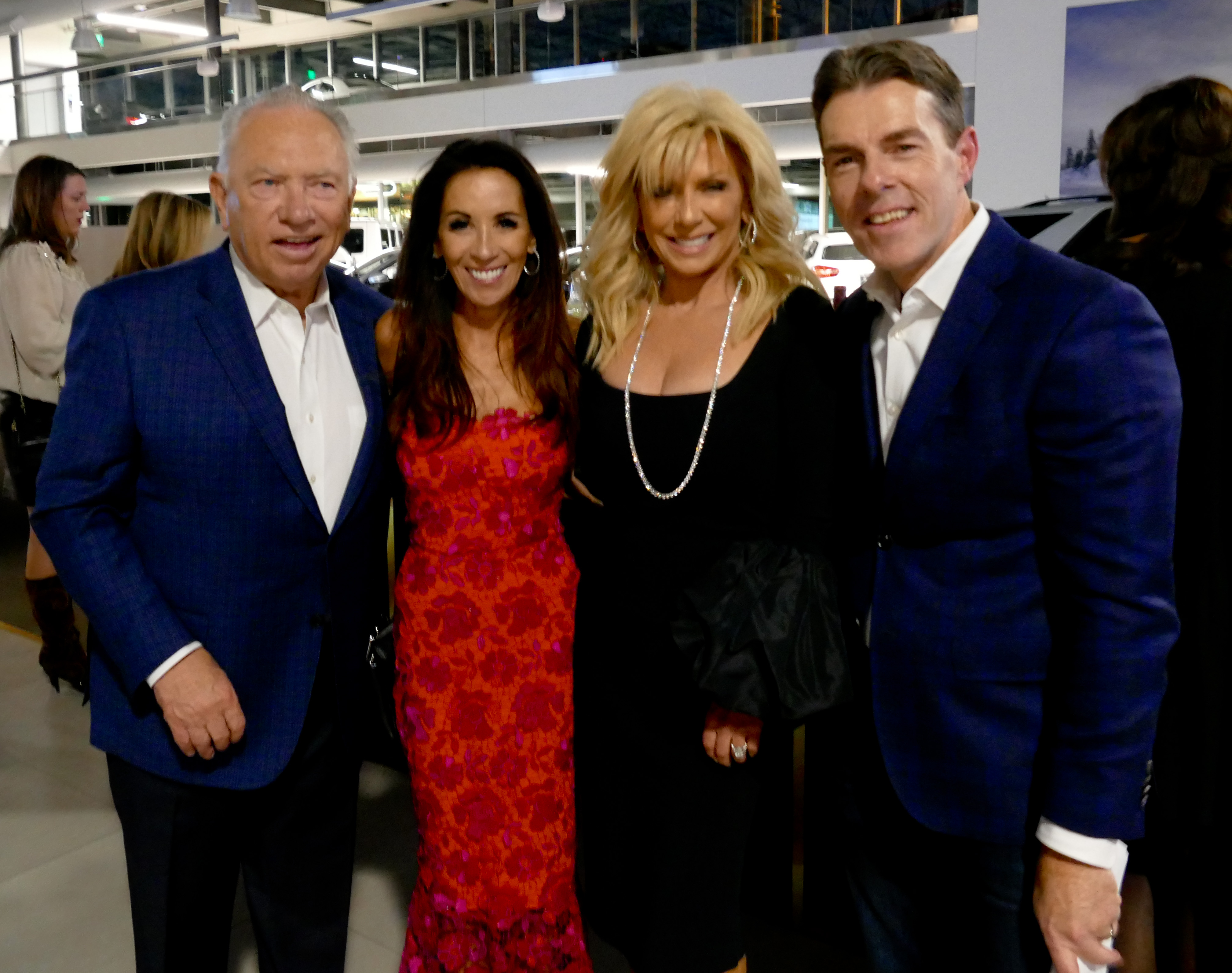 David Mandarich, left, Erin Parker, Bonnie Mandarich and Clem Connolly