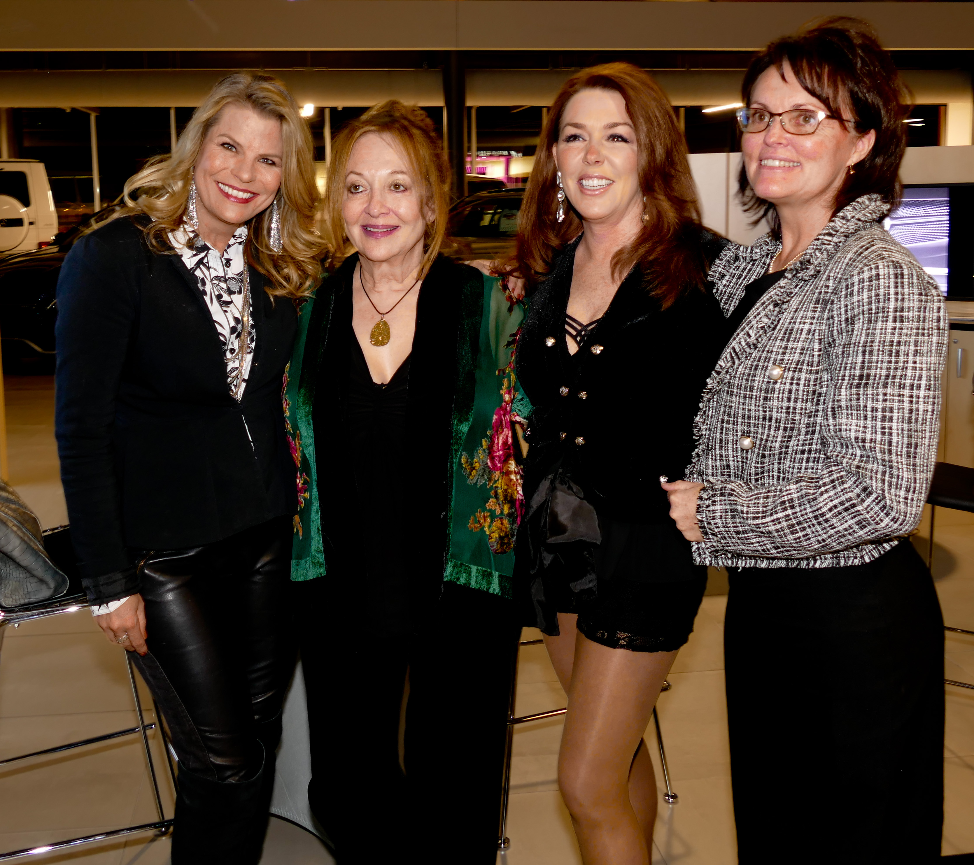 Raeanne Smith, left, Nancy Koontz, Jodi Perito and Patti Bippus