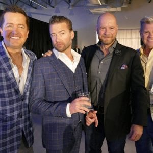 Dr John Papilion, left, Libby Weaver, Bonnie and David Mandarich ...