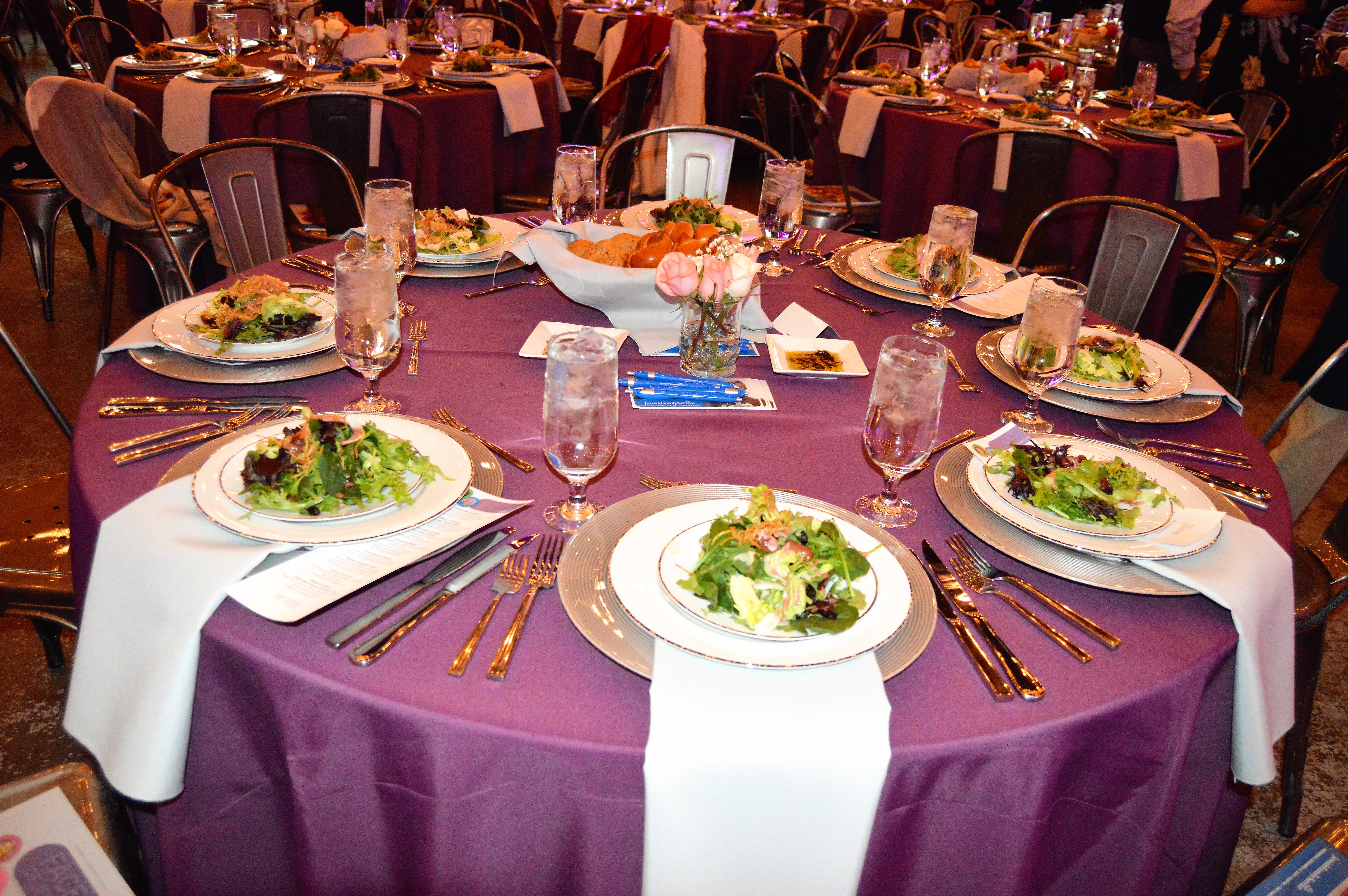 Tables Are Set For Dinner Tables Are Set For Dinner