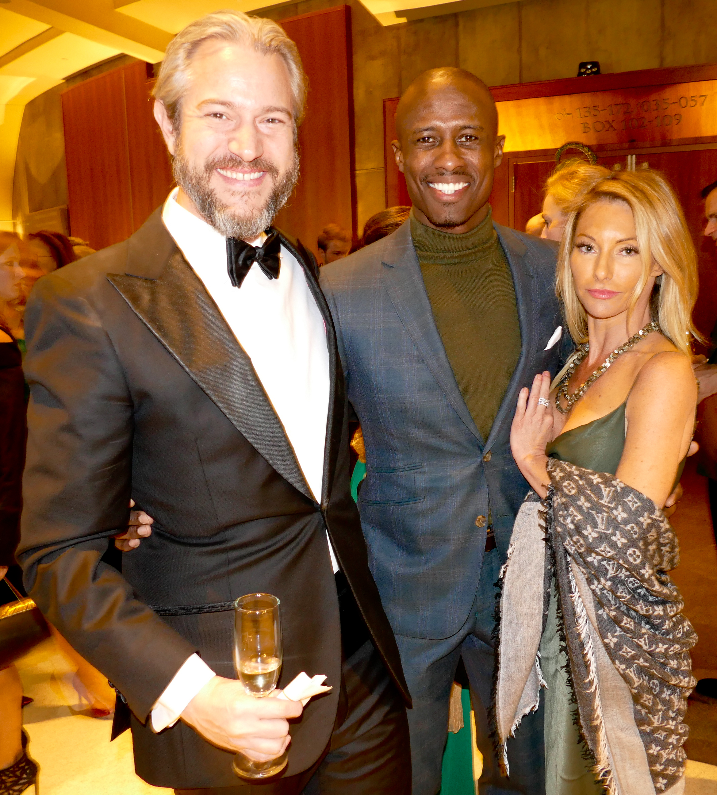 Michael Korenblat, left, Brandon Lloyd and Lee Vickers