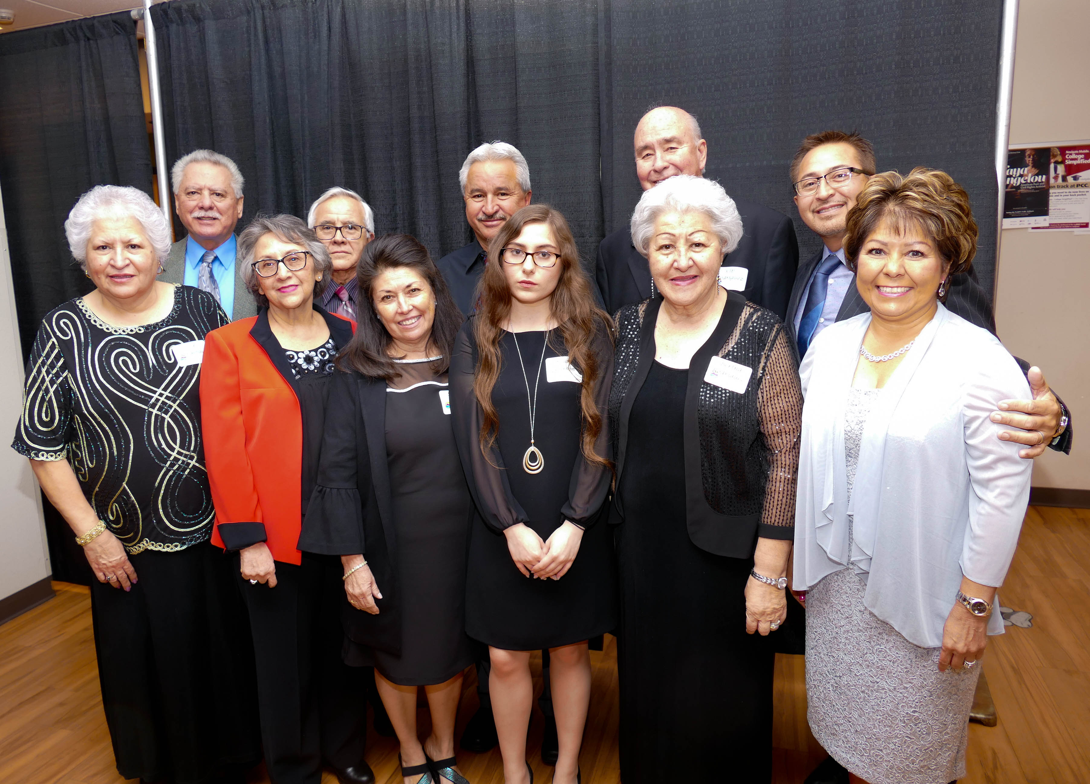 Honoree Renee Carson, right, with her family: Dennis and Eva Sandoval ...
